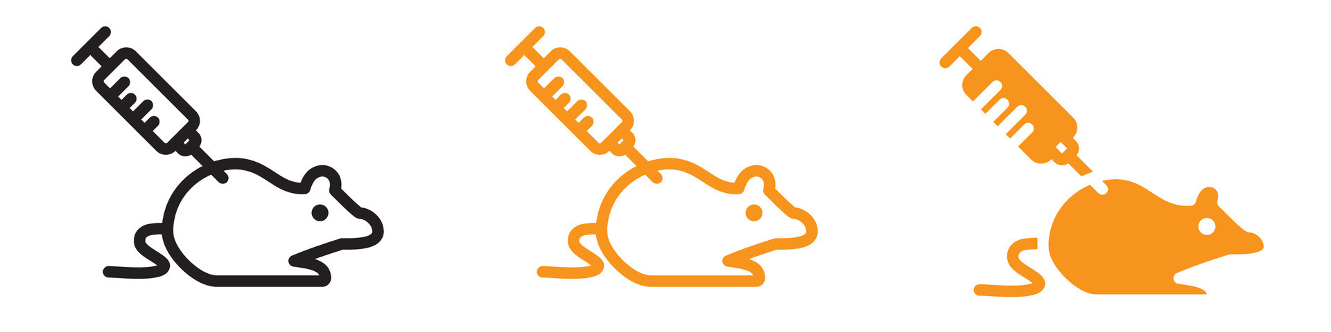 Scientific Lab Rat Experiment Icon for Research and Laboratory Graphics ...