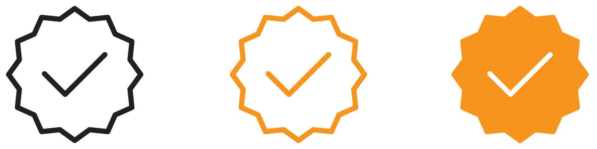 Authentic Verified Badge Icon for Certification and Validation Graphics ...
