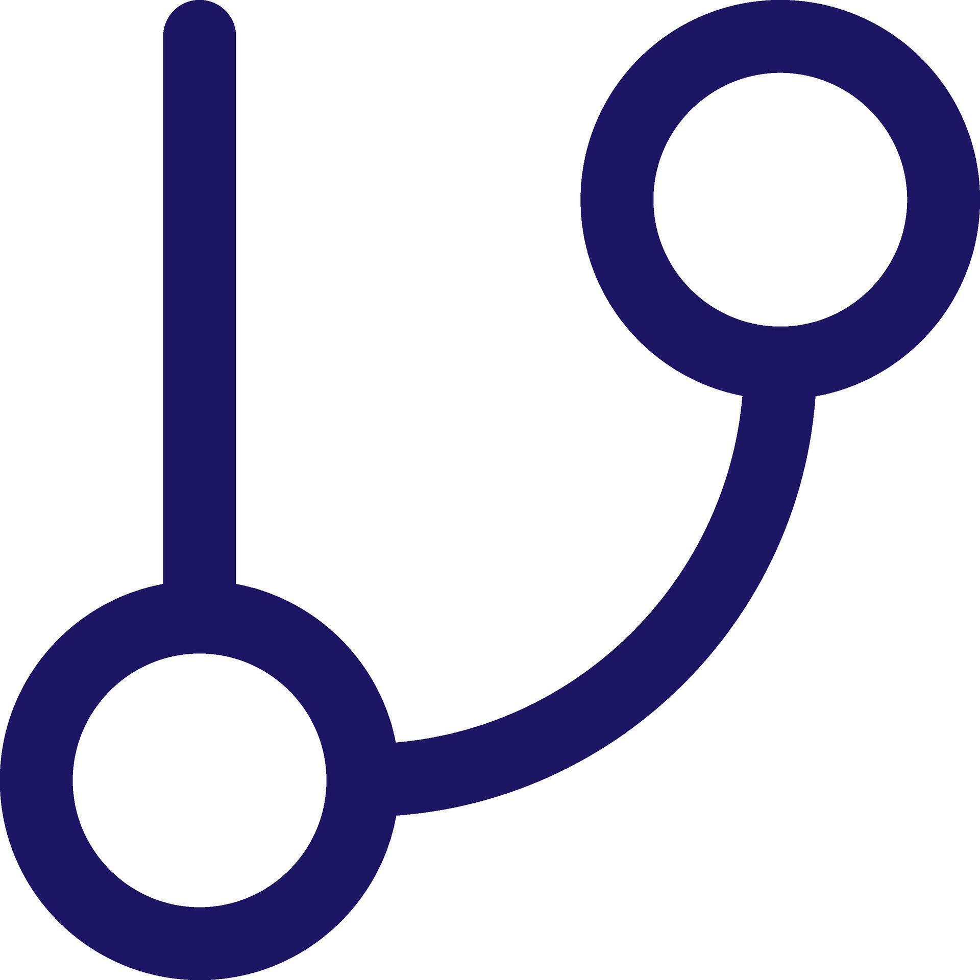 git branch icon line application software set 48519789 Vector Art at ...