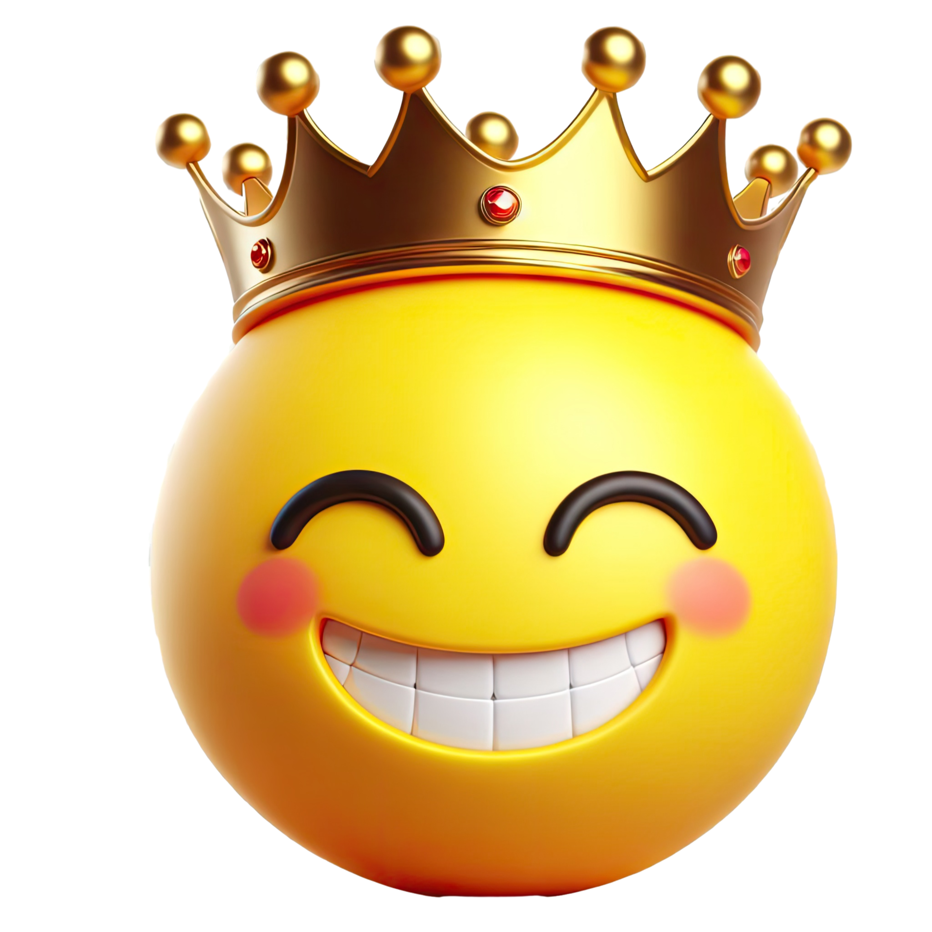 Cheerful Cute Emoji 48560656 Png