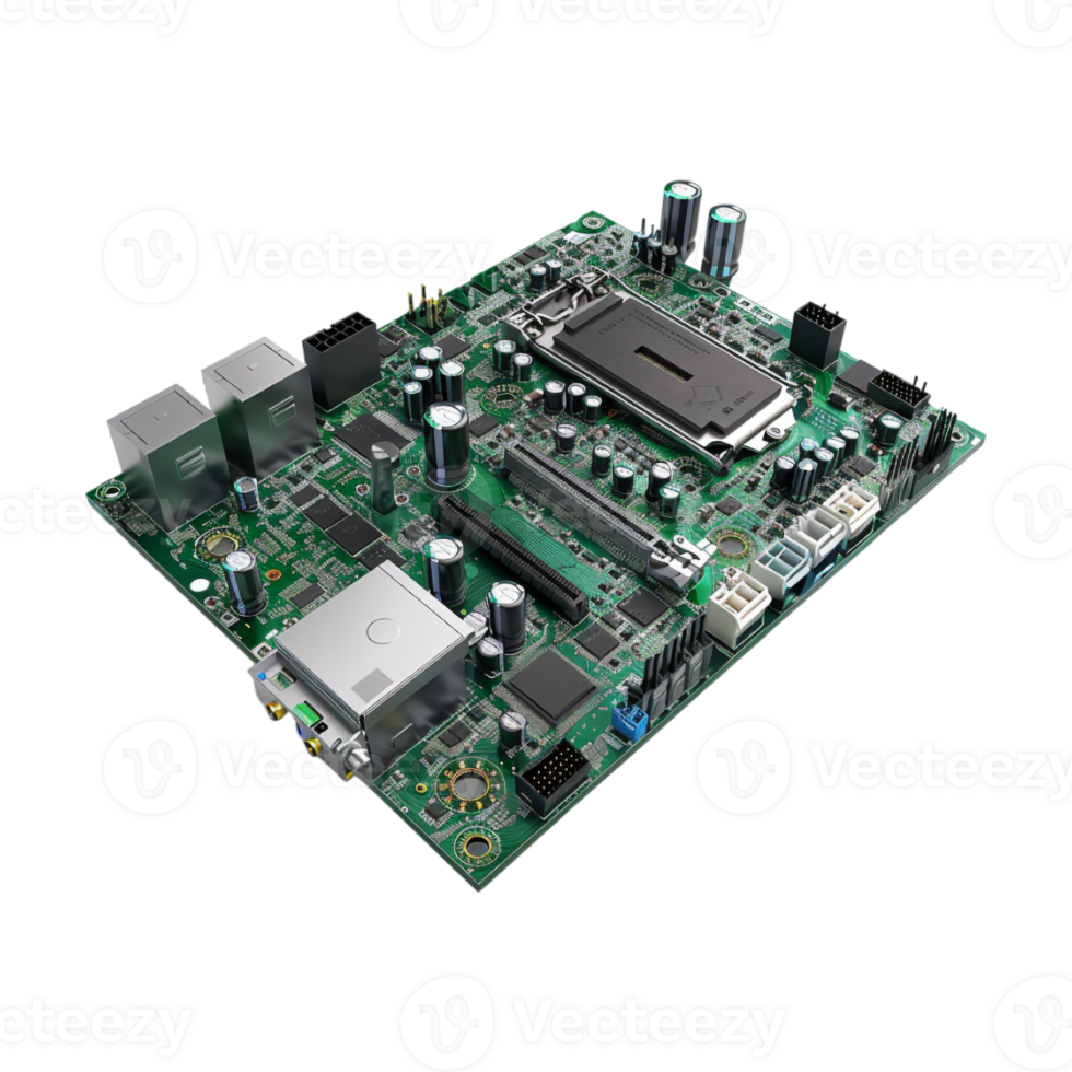 Computer Motherboard on Transparent Background 48563831 PNG Computer Motherboard on Transparent Background 48563831 PNG