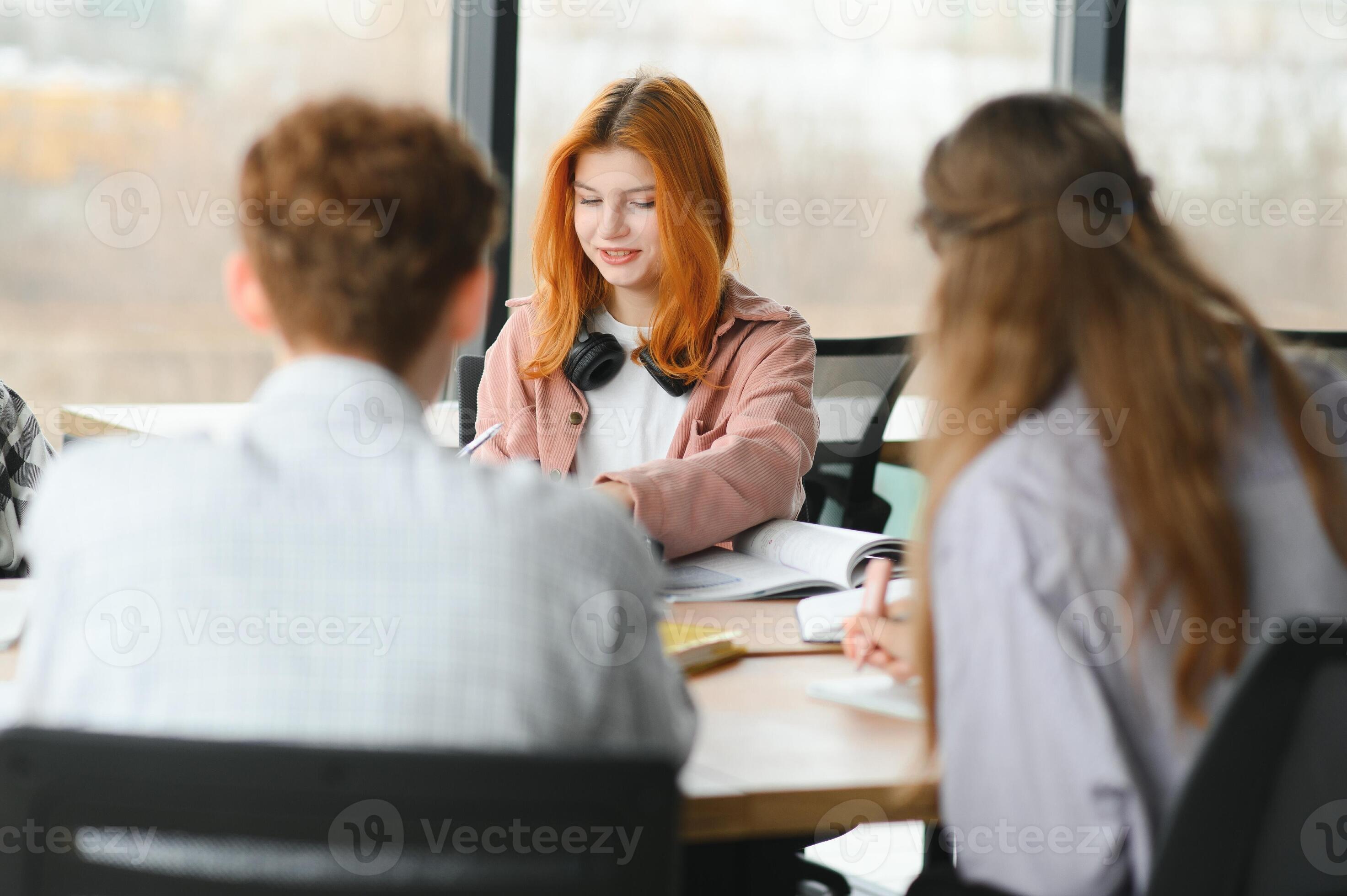 Group of college students doing homework 48570862 Stock Photo at Vecteezy Group of college students doing homework 48570862 Stock Photo at Vecteezy
