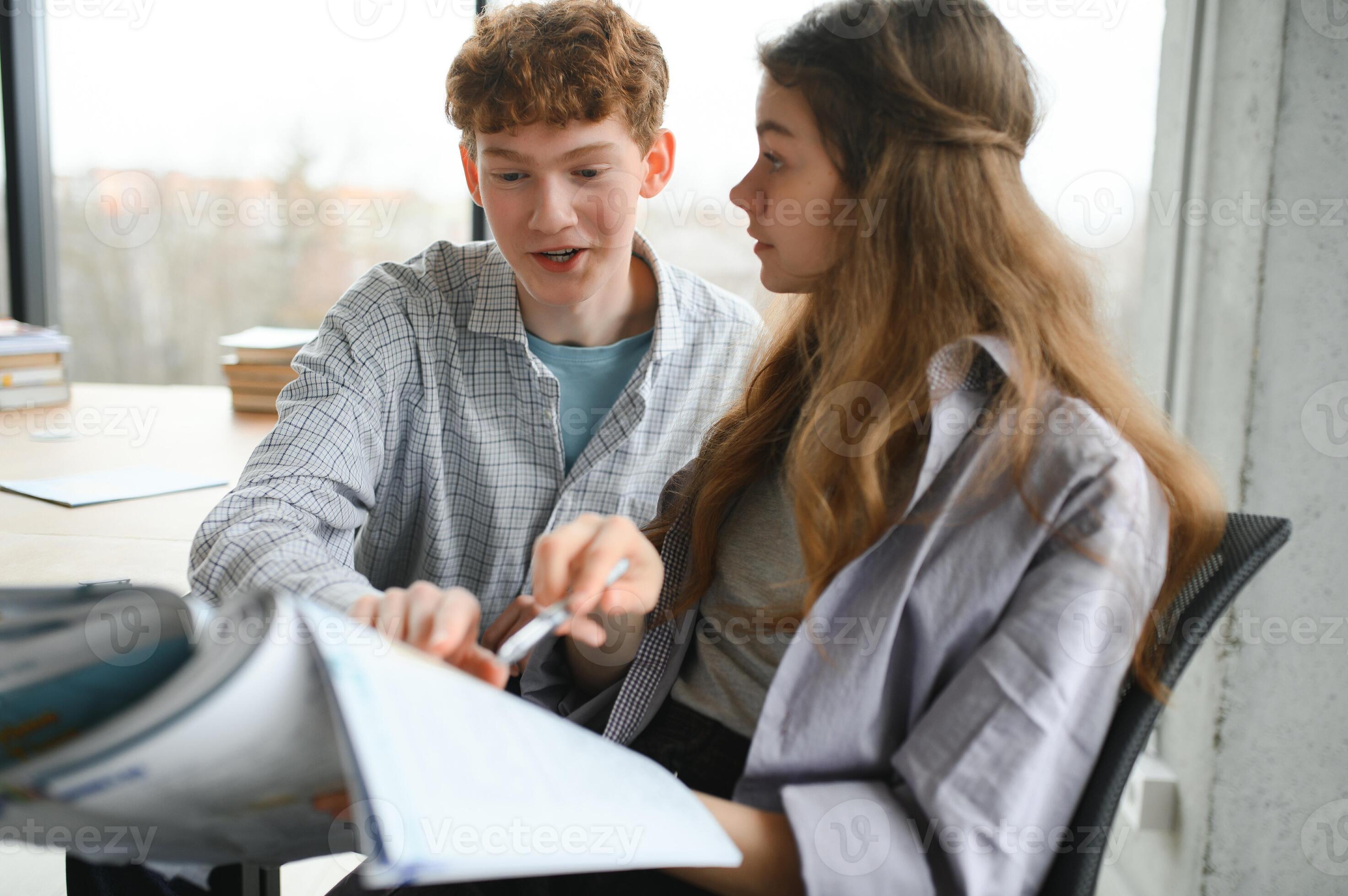 Group of college students doing homework 48570895 Stock Photo at Vecteezy Group of college students doing homework 48570895 Stock Photo at Vecteezy