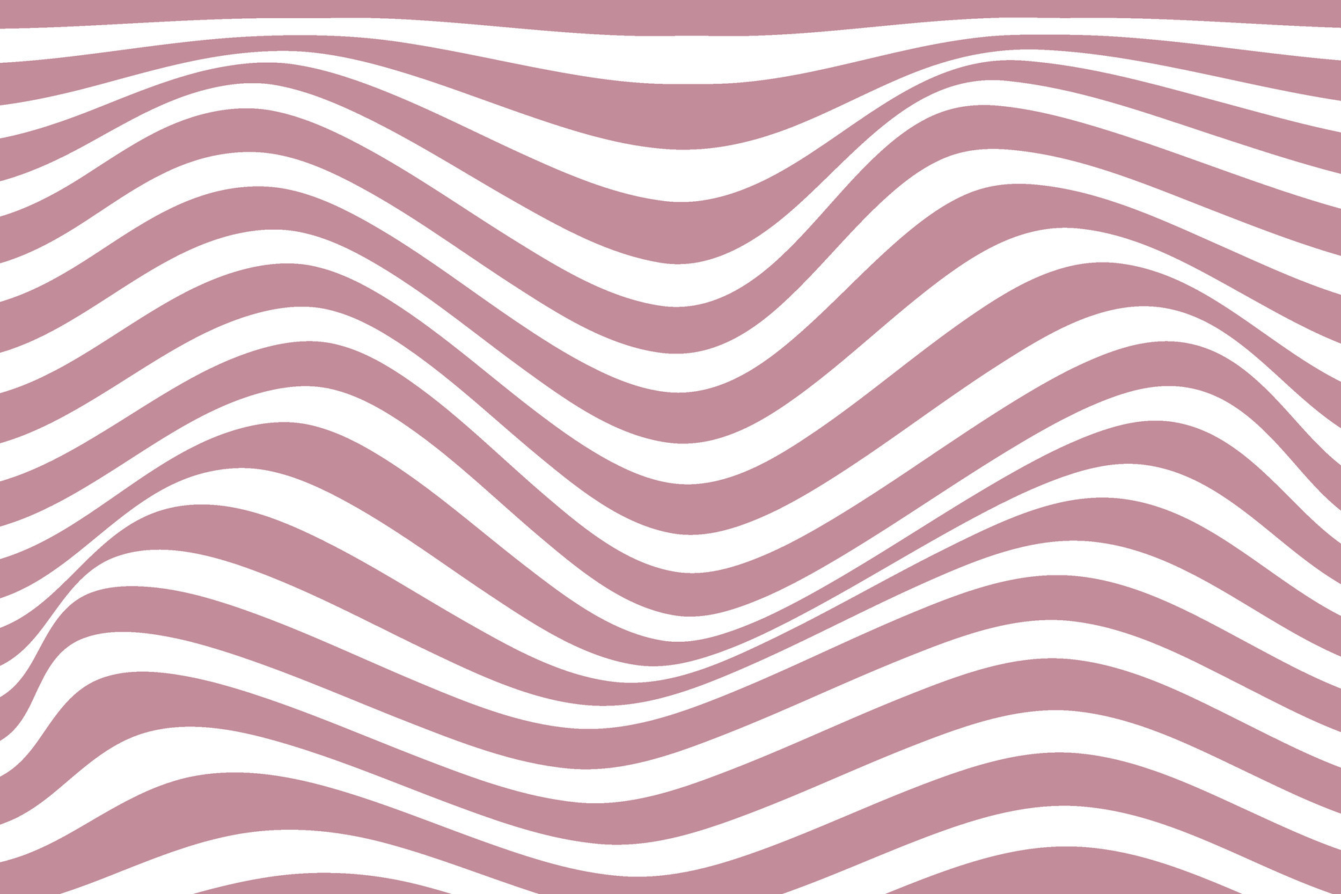 Simple Abstract Desaturated Pink Color Horizontal Line Wavy Distort