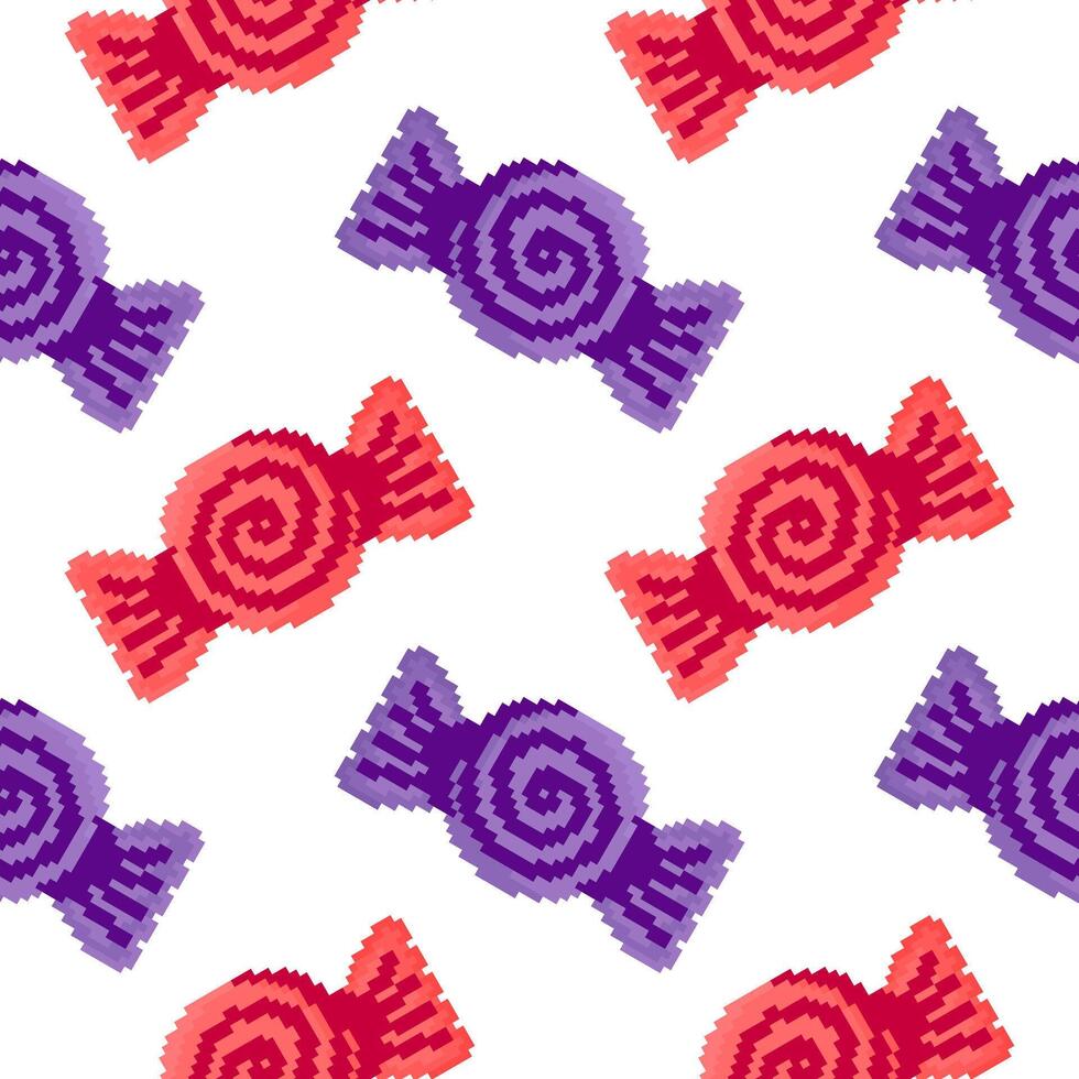 candy pixel seamless pattern5 48577277 Vector Art at Vecteezy