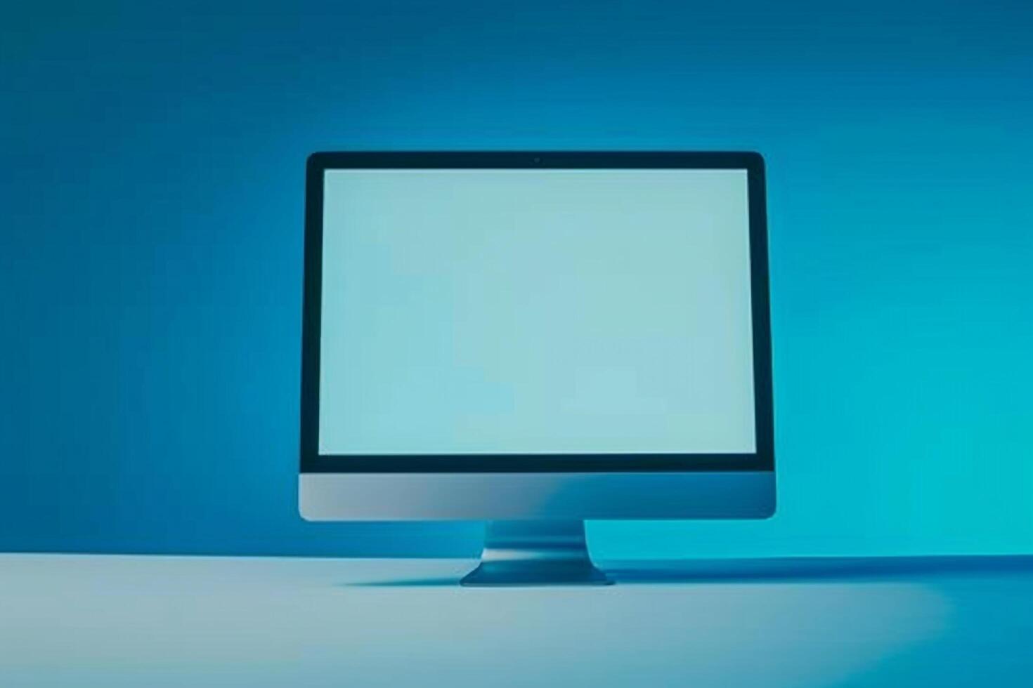 High Tech Desktop Computer Mockup 48639134 Stock Photo at Vecteezy