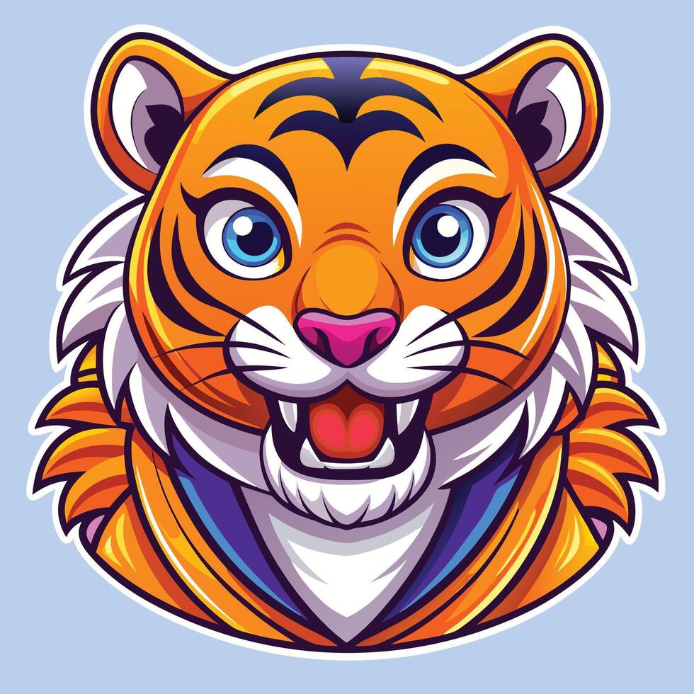 Mighty tiger esport mascot logo design 48645620 Vector Art at Vecteezy