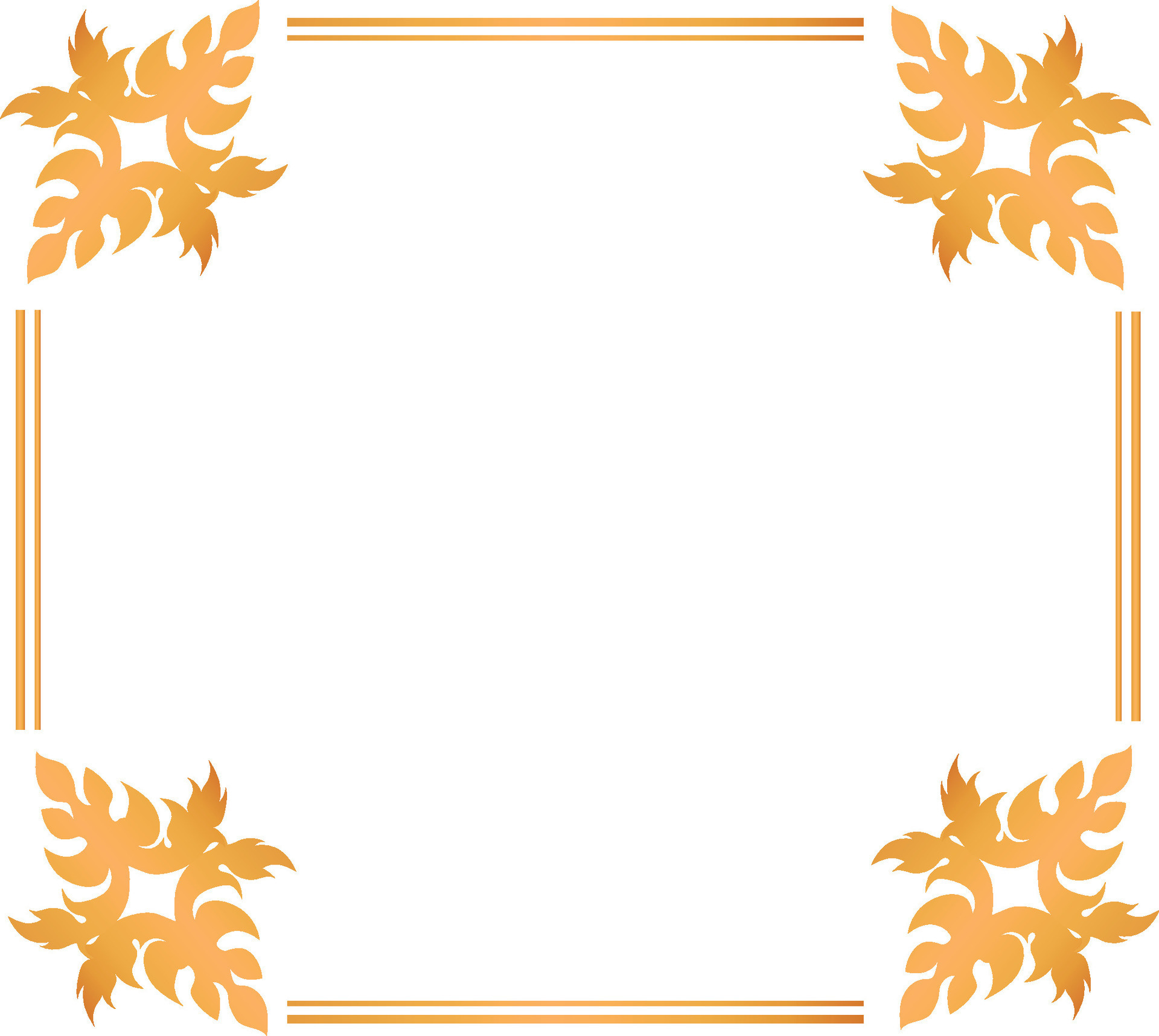 Gold frames rectangle 48646489 Vector Art at Vecteezy