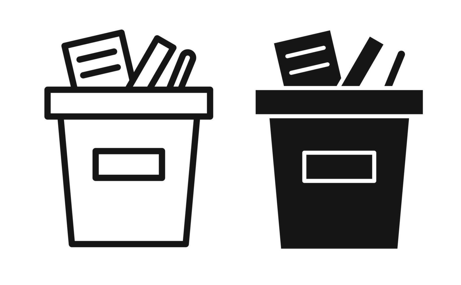 Redundancy Thin Line Icon Set 48653902 Vector Art At Vecteezy