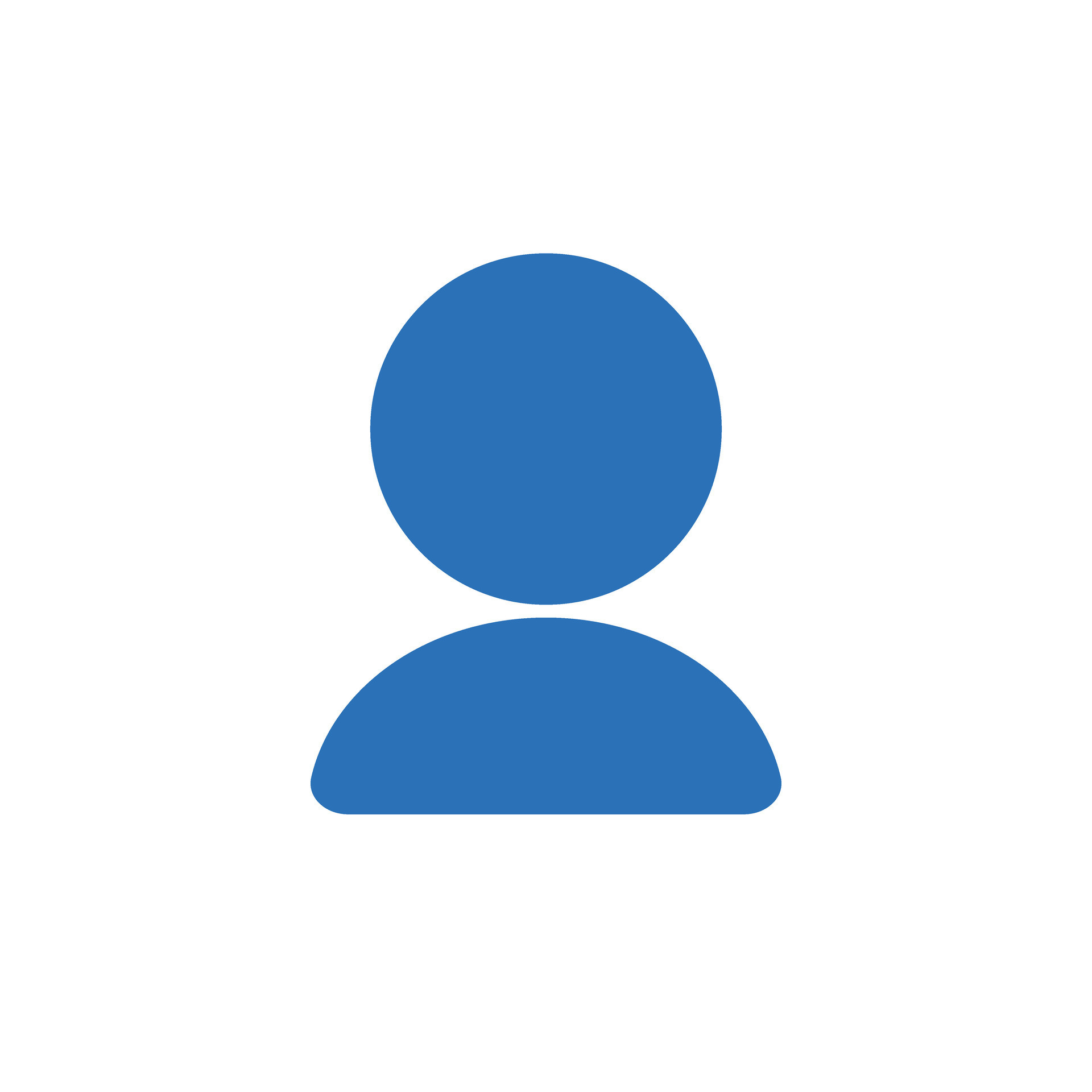 Blue user icon. Profile and account. 48668547 Vector Art at Vecteezy Blue user icon. Profile and account. 48668547 Vector Art at Vecteezy
