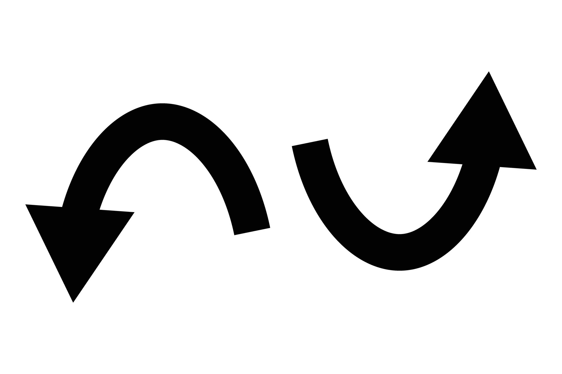 Increase and decrease arrow icon set. 48668667 Vector Art at Vecteezy