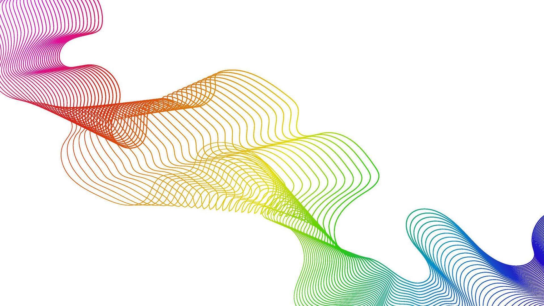 Abstract backdrop with wave gradient lines 48670211 Vector Art at Vecteezy