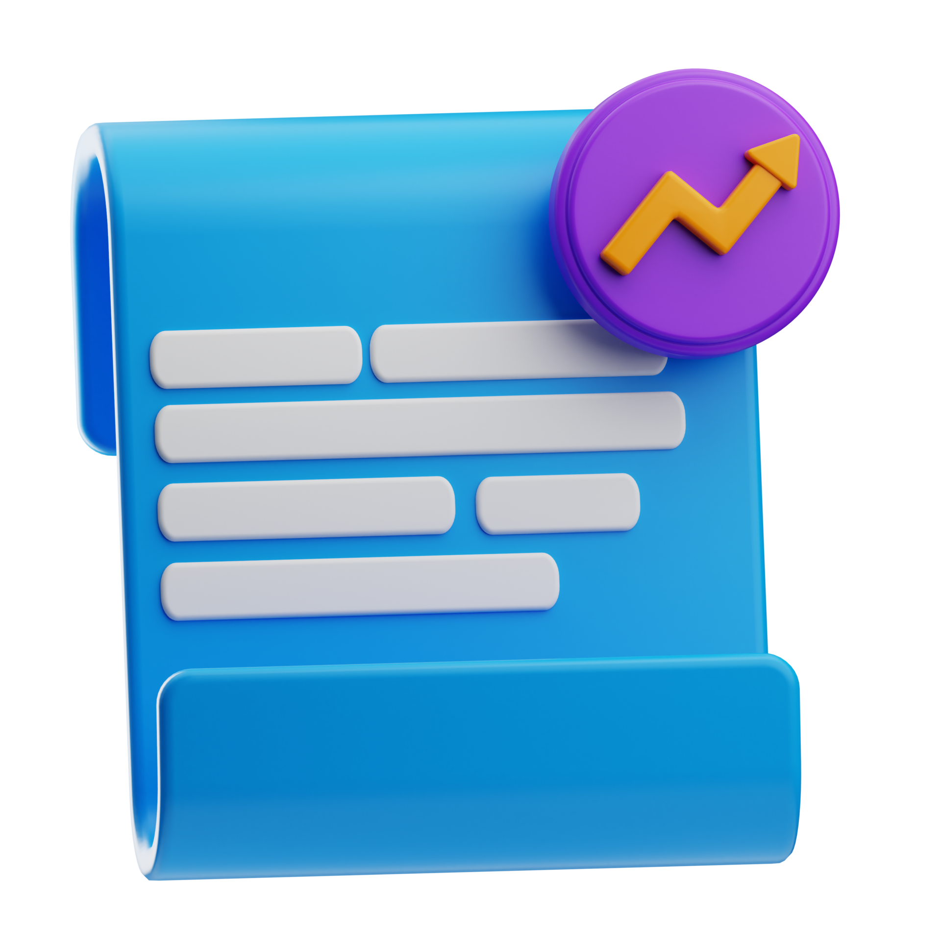Analytics Report Digital Marketing Illustration 3d 48676312 Png