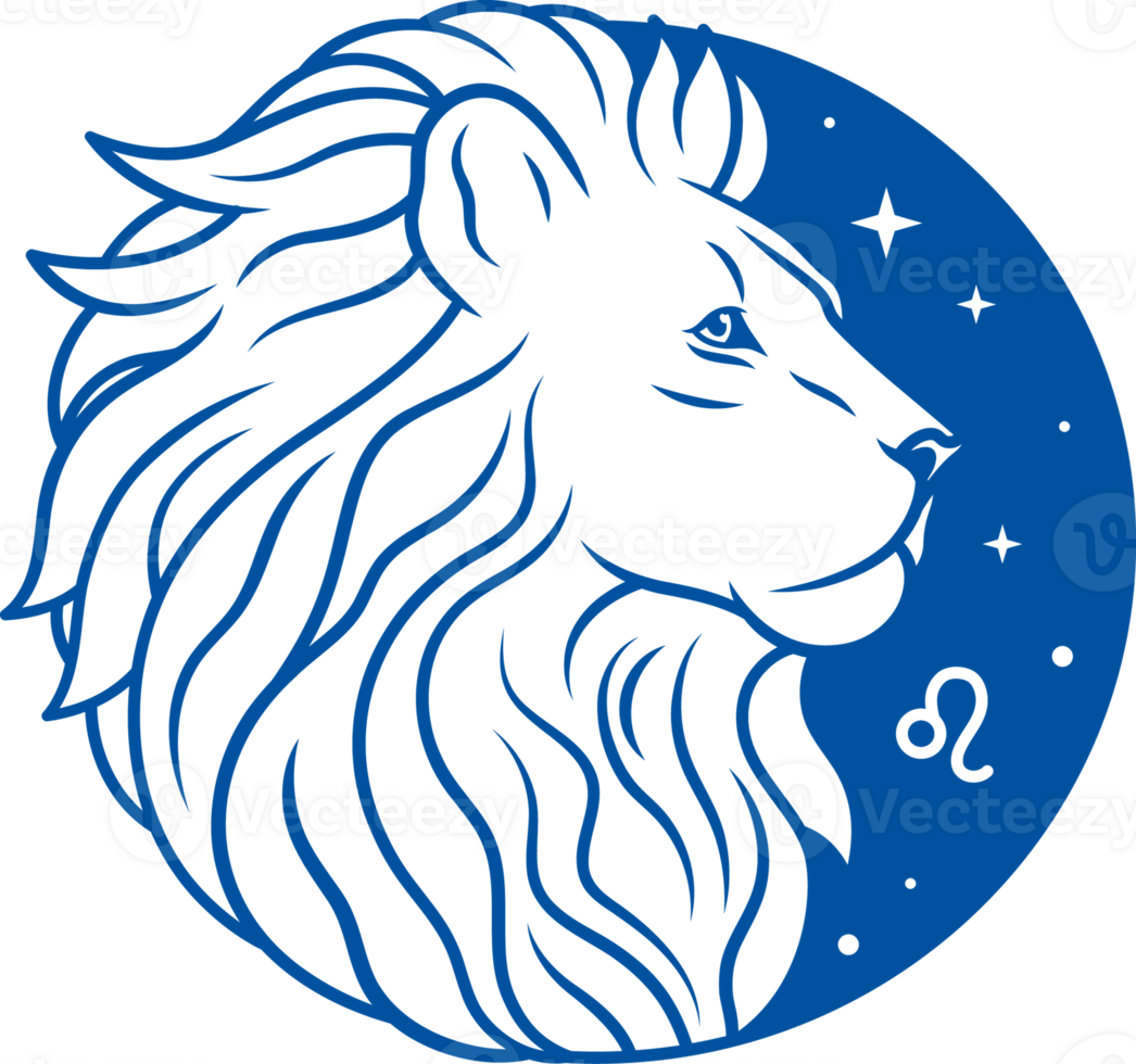 Zodiac Sign Leo According To Eastern Horoscope From Element Of Fire And Action Of Sun 48679408 Png