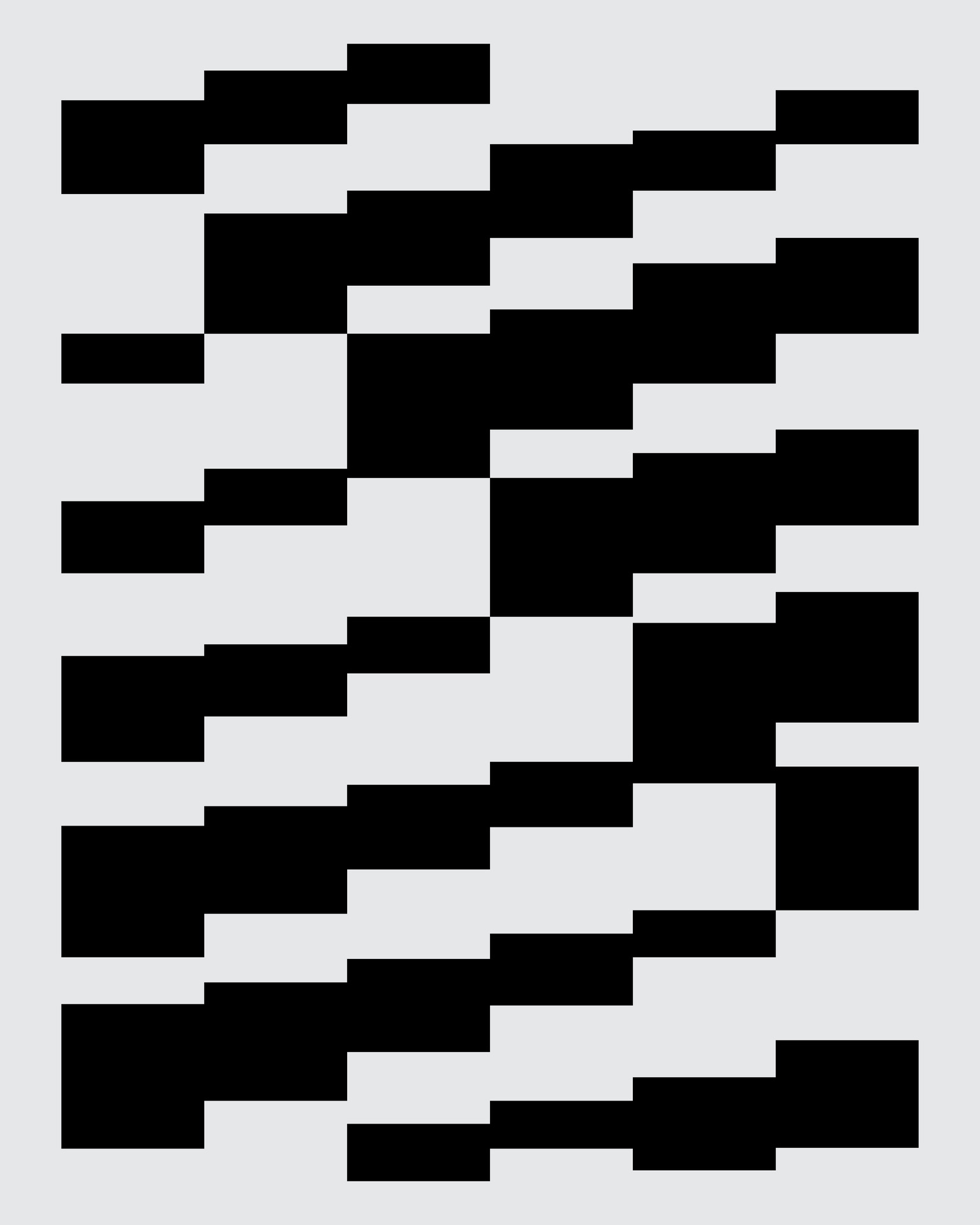 Monochrome Abstract Square Pattern Background Modern Layout Bauhaus