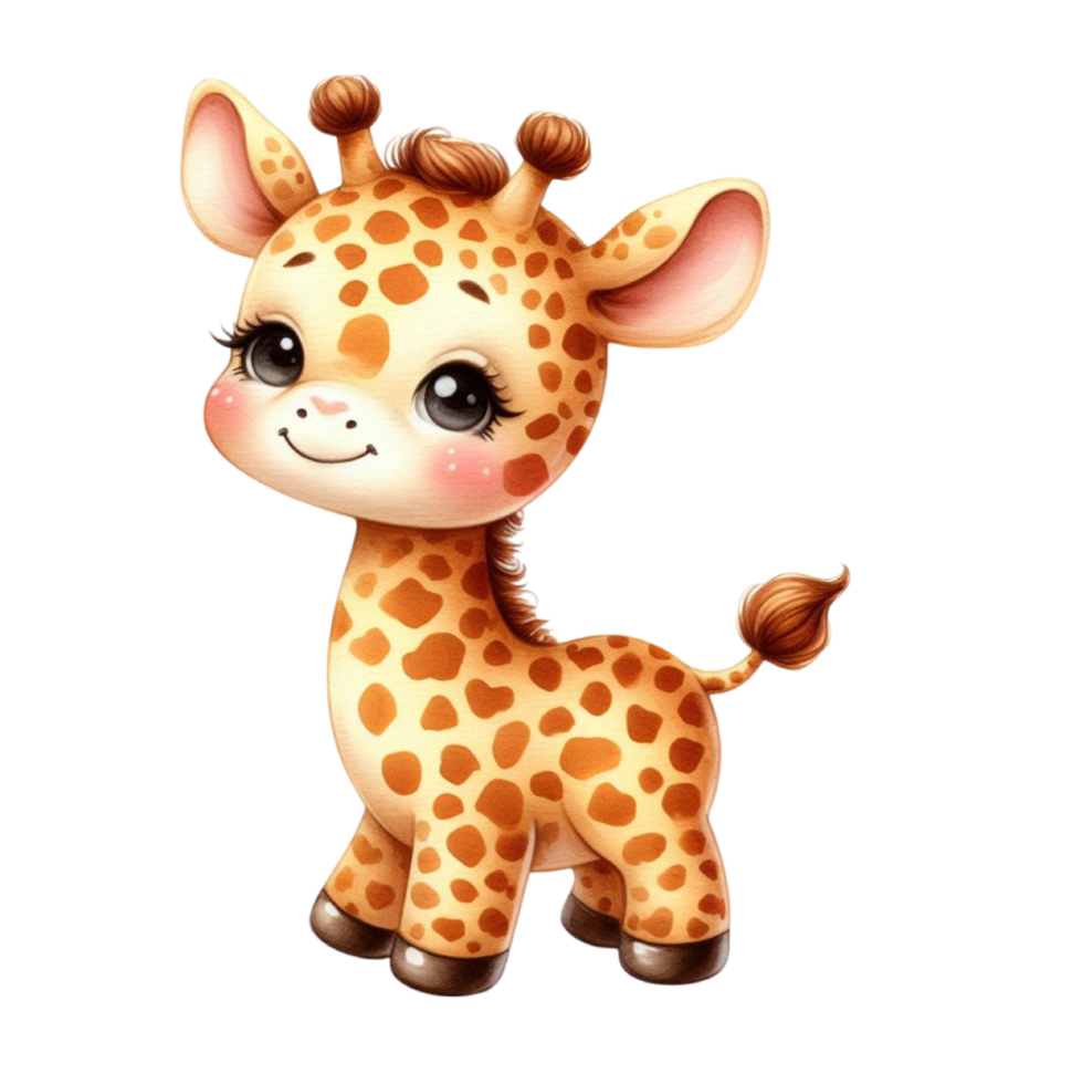 Baby Giraffes cute 48689460 PNG