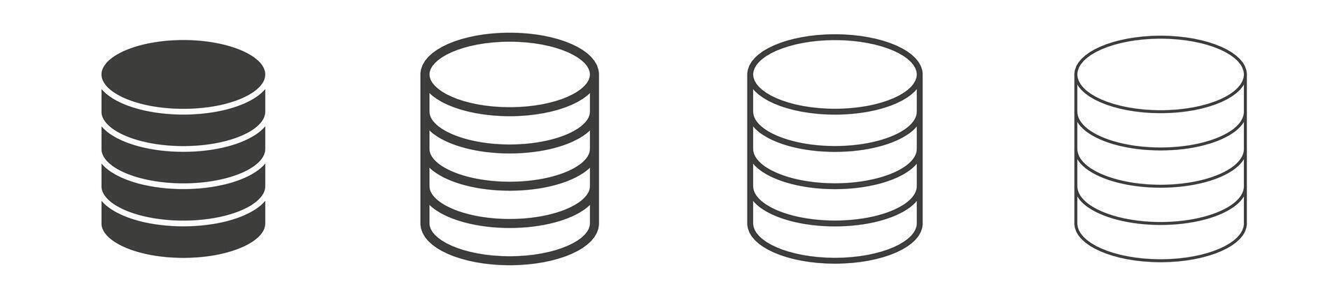 Cylinder Database Icon 48694834 Vector Art At Vecteezy