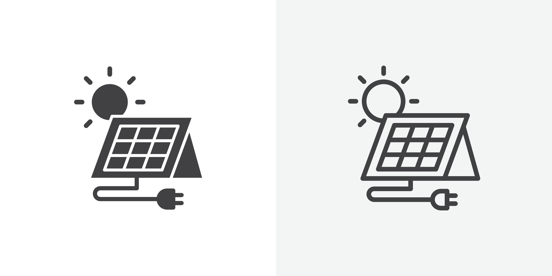 icono de panel solar 48696357 Vector en Vecteezy