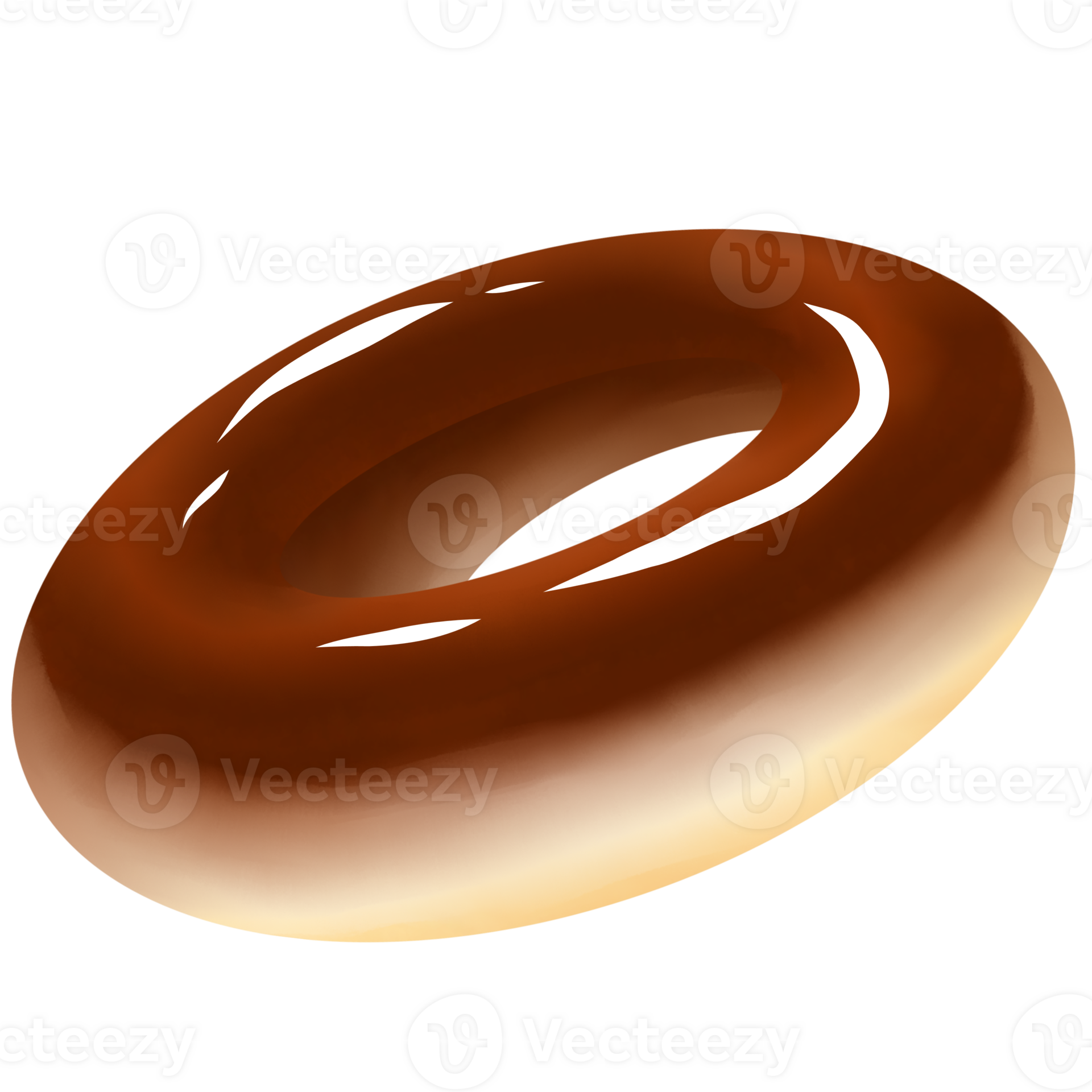 Moist and fluffy baked chocolate donuts full of chocolate flavor ... Moist and fluffy baked chocolate donuts full of chocolate flavor ...