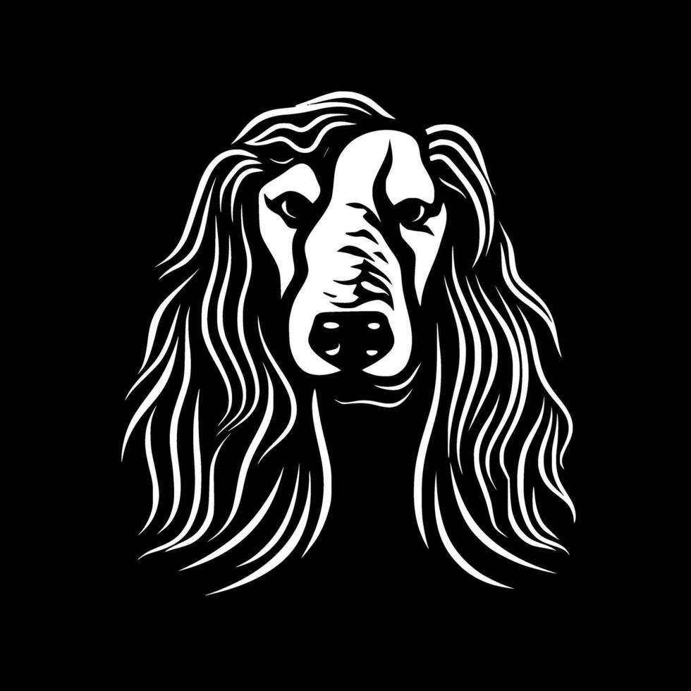 Afghan Hound - Minimalist and Flat Logo - illustration 48727796 Vector ... Afghan Hound - Minimalist and Flat Logo - illustration 48727796 Vector ...