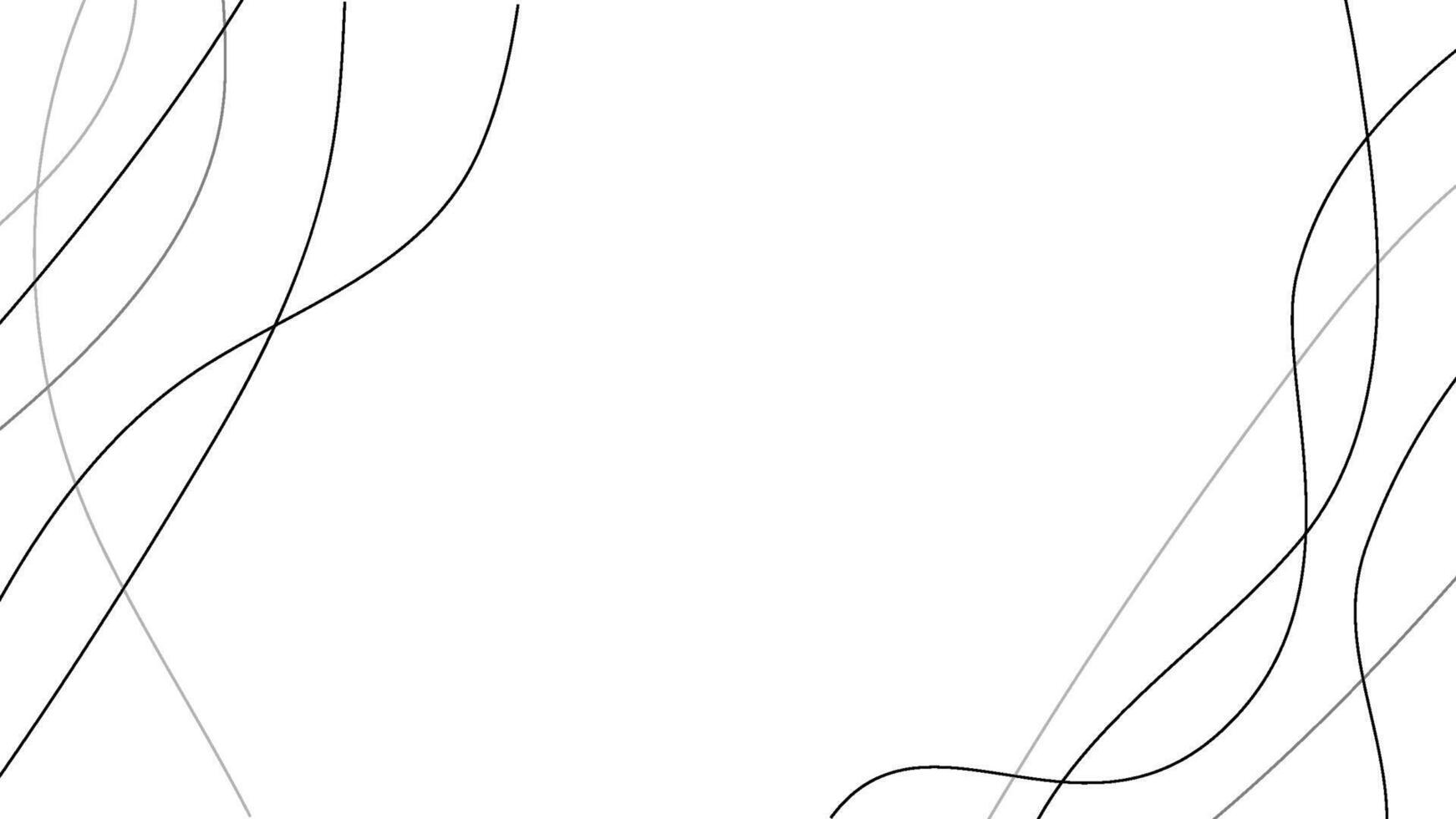 Curve Line Pattern Bg Curvy And Undulate Thin Seamless Background Delicate Wave Side Frame For