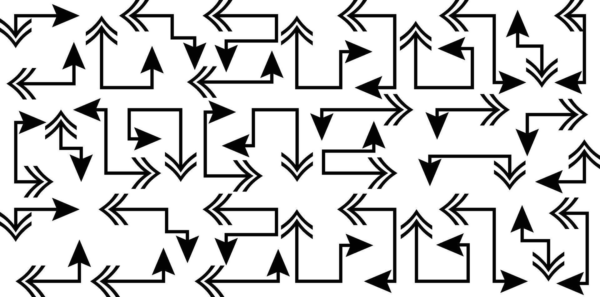 Abstract Set Of Way Direction Arrow Collection Of Way Sign Road Navigation Arrows Direction