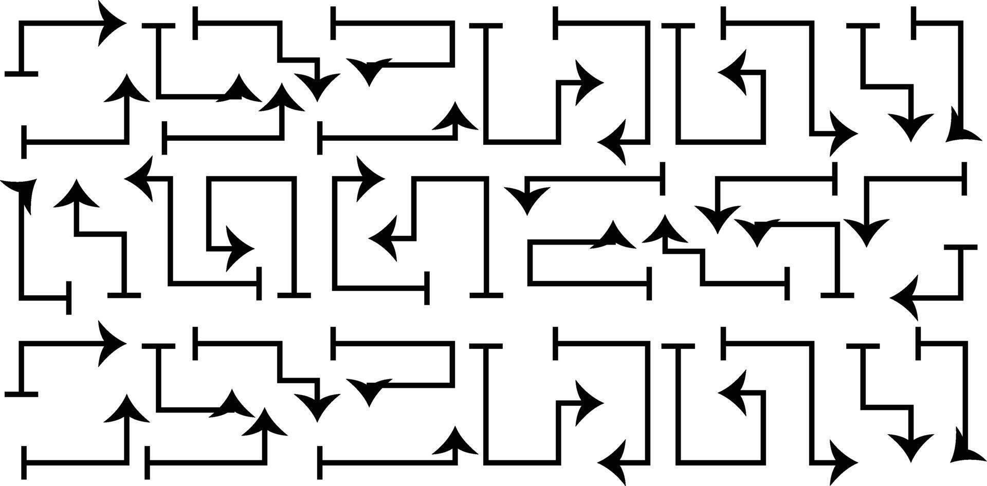 Abstract Set Of Way Direction Arrow Collection Of Way Sign Road Navigation Arrows Direction