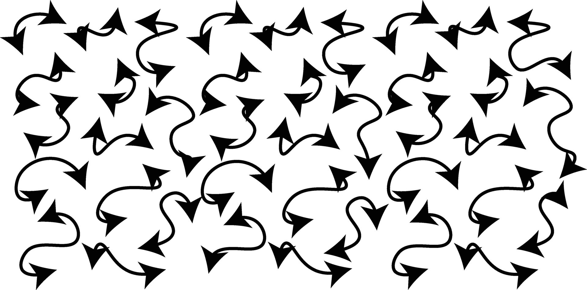 Abstract Set Of Way Direction Arrow Collection Of Way Sign Road Navigation Arrows Direction