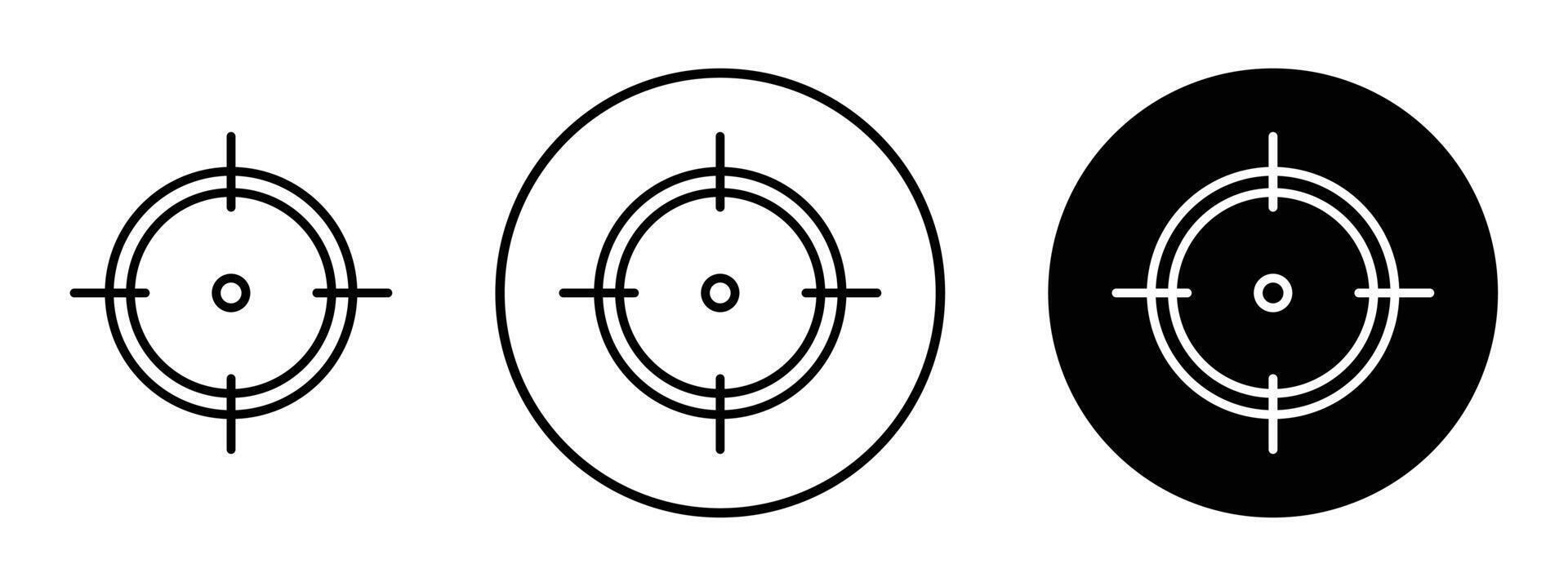 icono de objetivo de pistola 48749820 Vector en Vecteezy