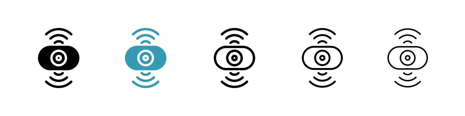 Sensor icon set 48750671 Vector Art at Vecteezy