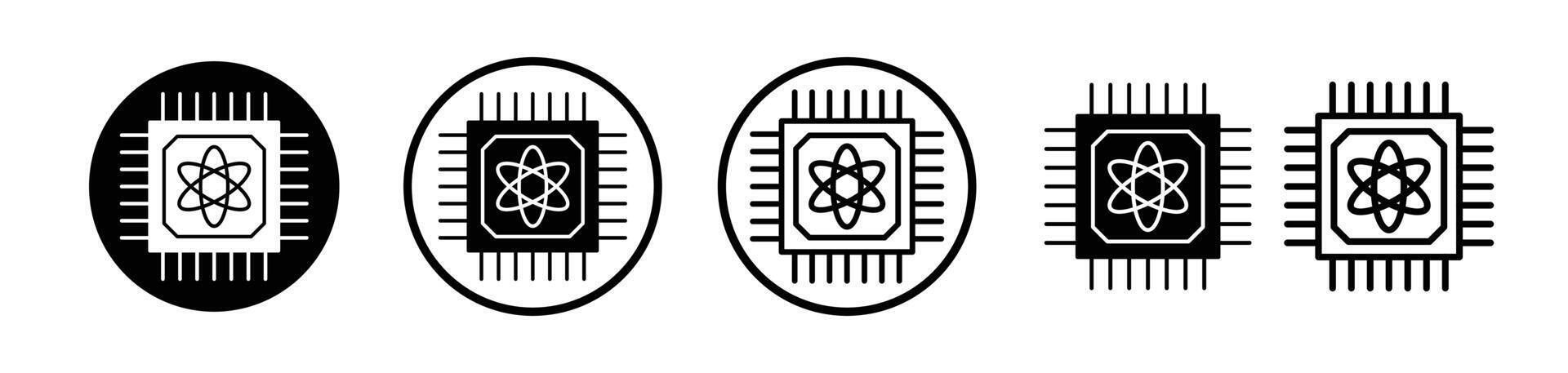 Quantum computing icon 48751244 Vector Art at Vecteezy