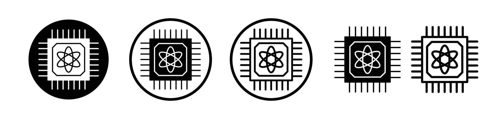 Quantum computing icon 48751244 Vector Art at Vecteezy