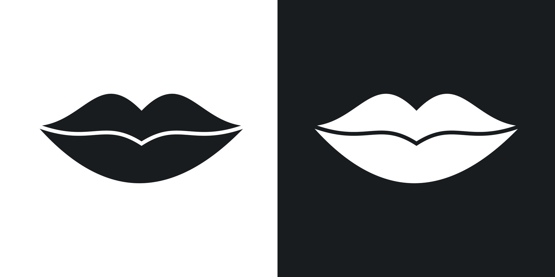 Thin Lips Icon 48752603 Vector Art At Vecteezy