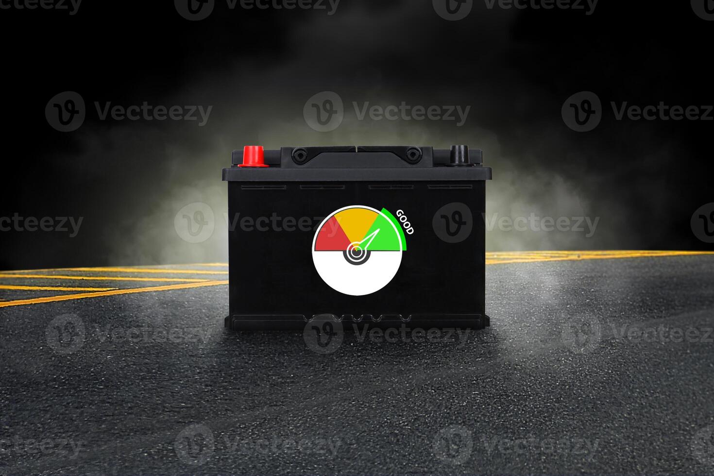 Car battery isolated with smoke on highway and good battery health ... Car battery isolated with smoke on highway and good battery health ...