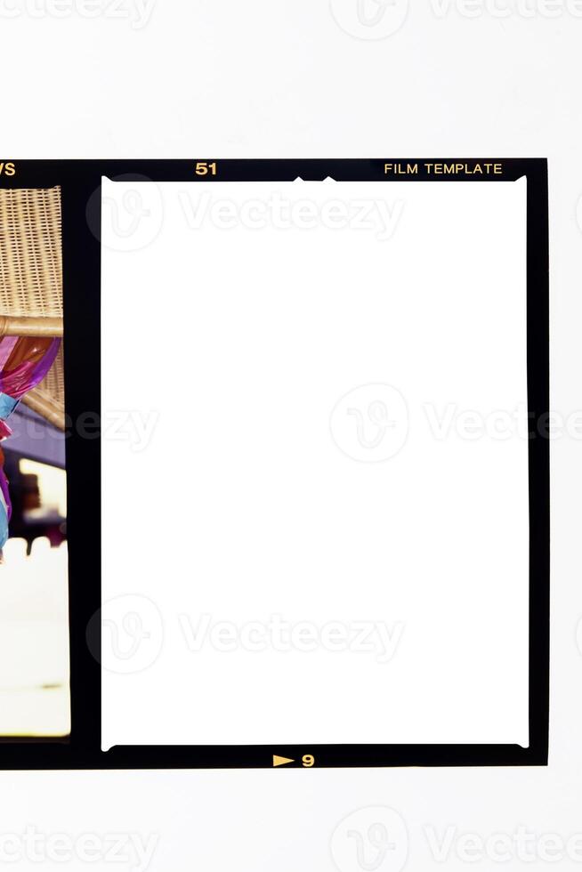 Medium Format Color Film Frame With White Space Text Space 48766577