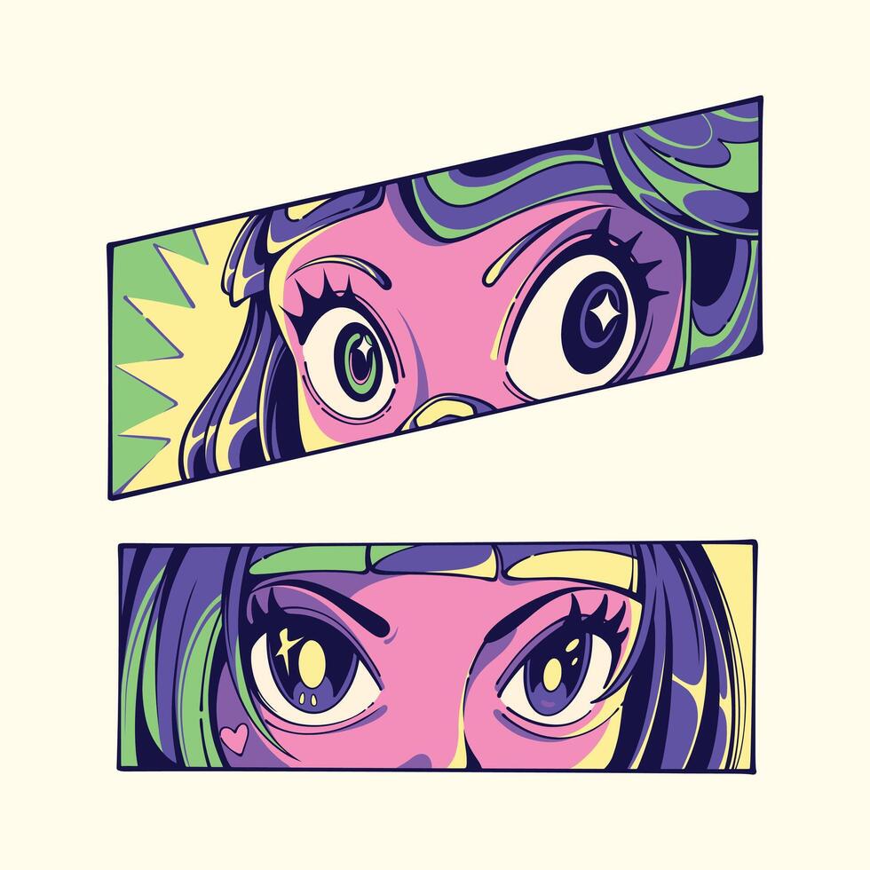 Japanese Anime Cute Girl 48767979 Vector Art At Vecteezy