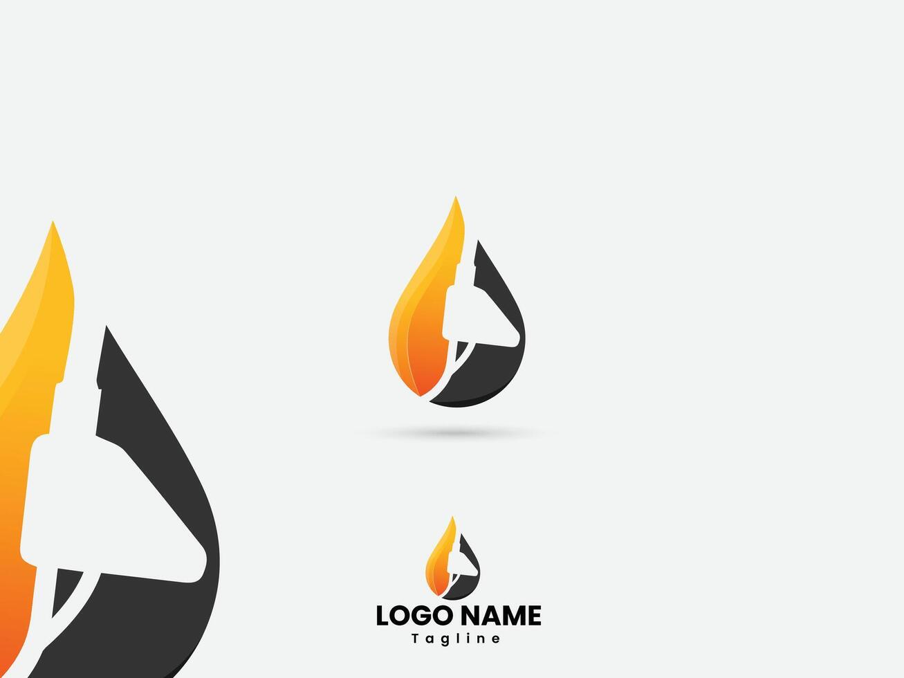 Engine Oil Logo Design With A Fuel Nozzle Colorful Fuel Oil Business Logo Design Template