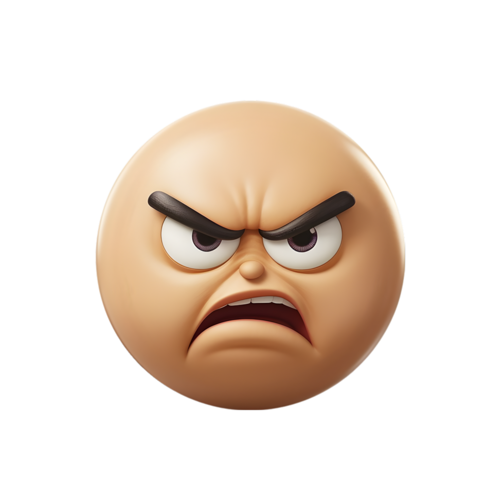 Angry Face Emoji 48773768 Png