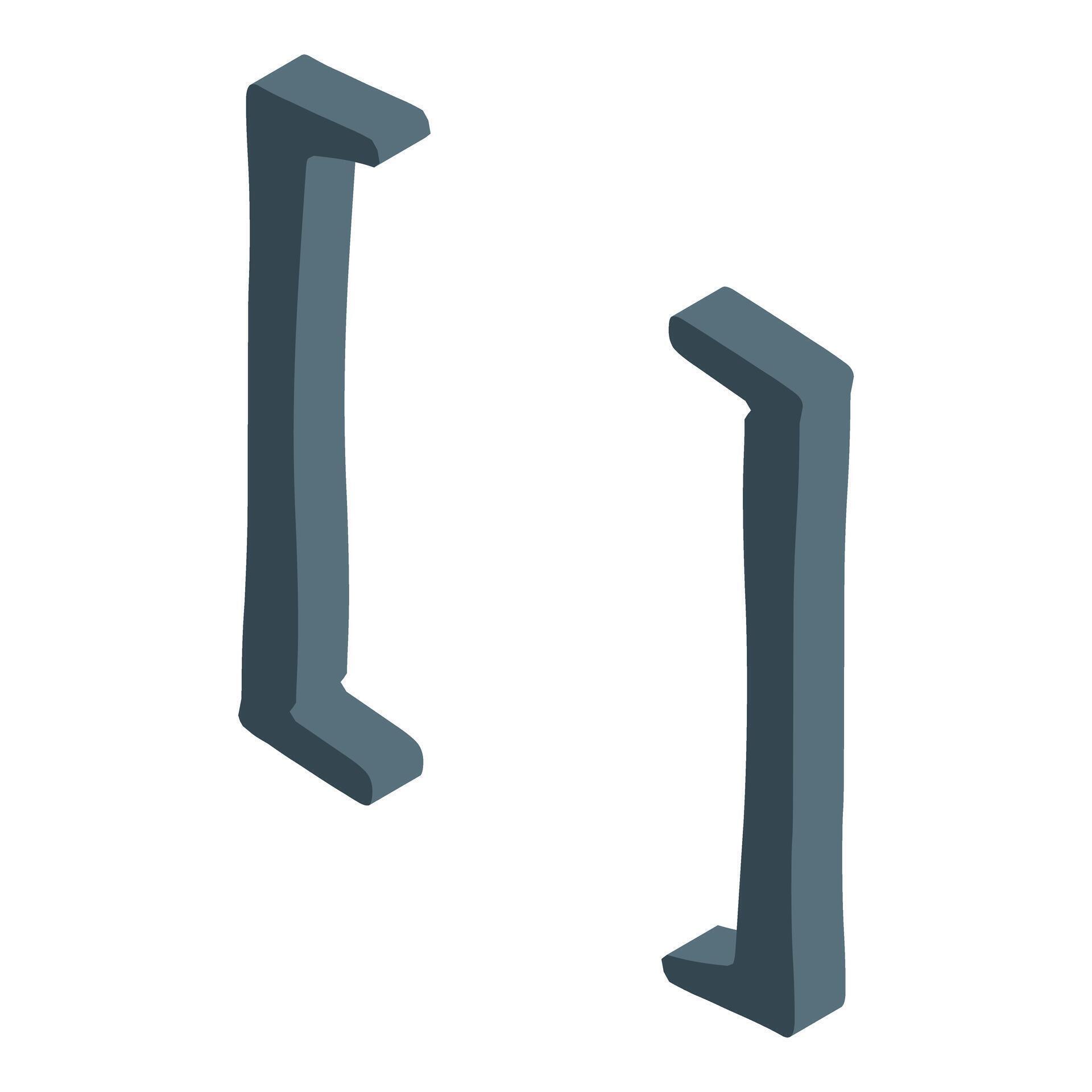 Square brackets creating empty space representing code 48779949 Vector Art at Vecteezy