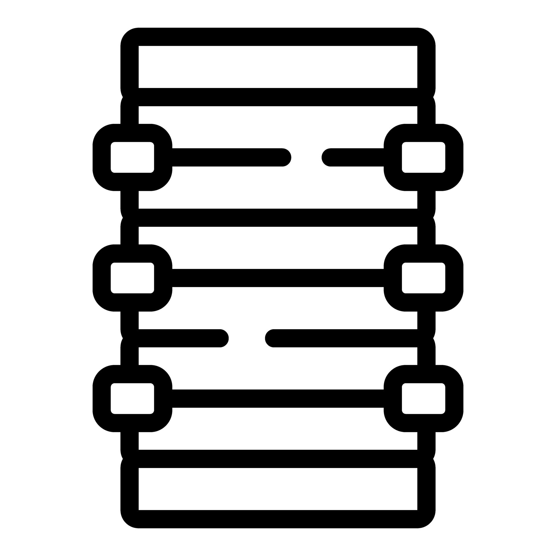 Network Server Processing Data With Multiple Connections 48781060 Vector Art At Vecteezy