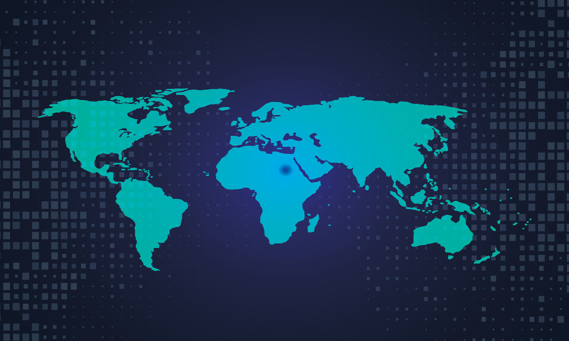 Abstract technology background with world map illustration. Eps 10 ...