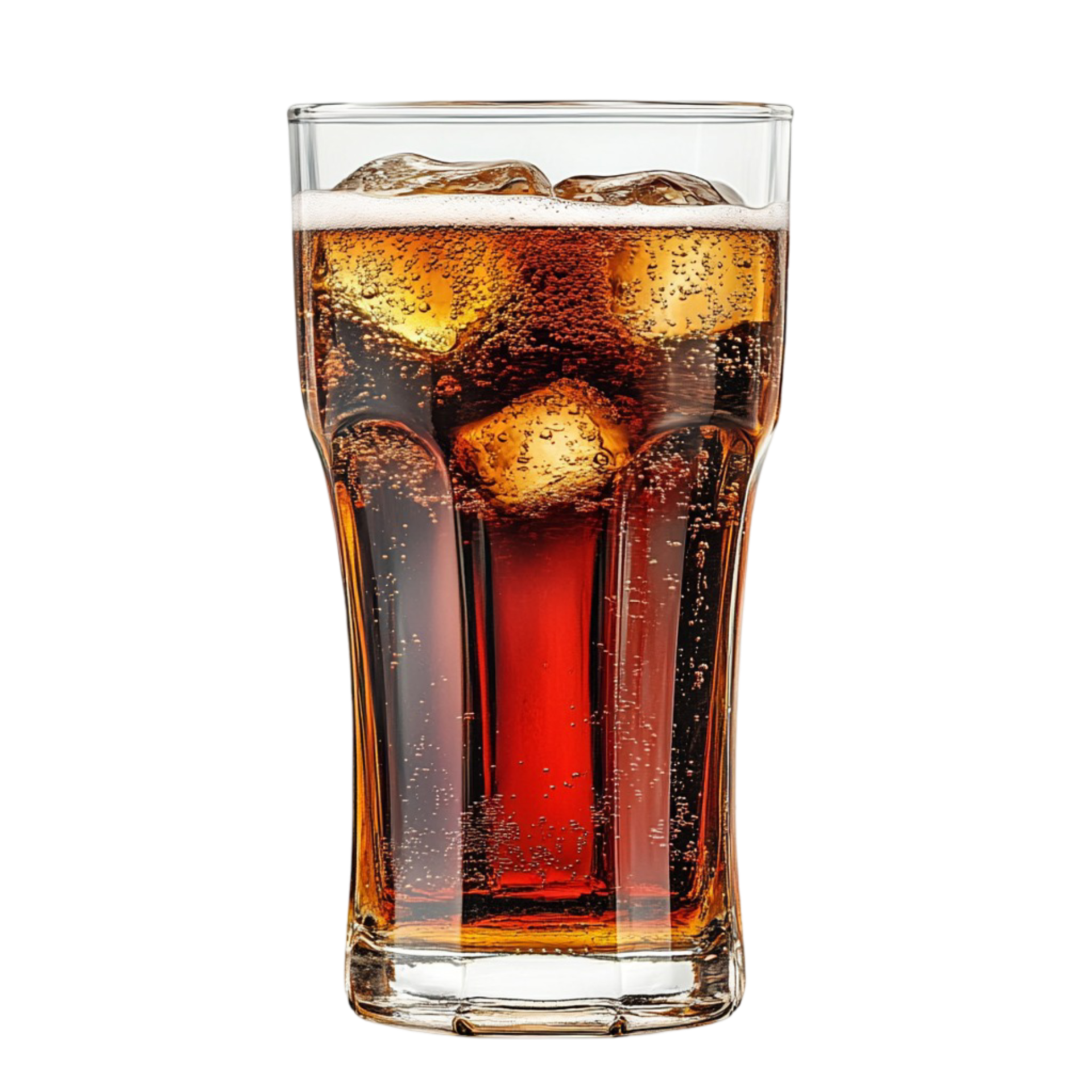 a glass of cola with ice 48783121 PNG