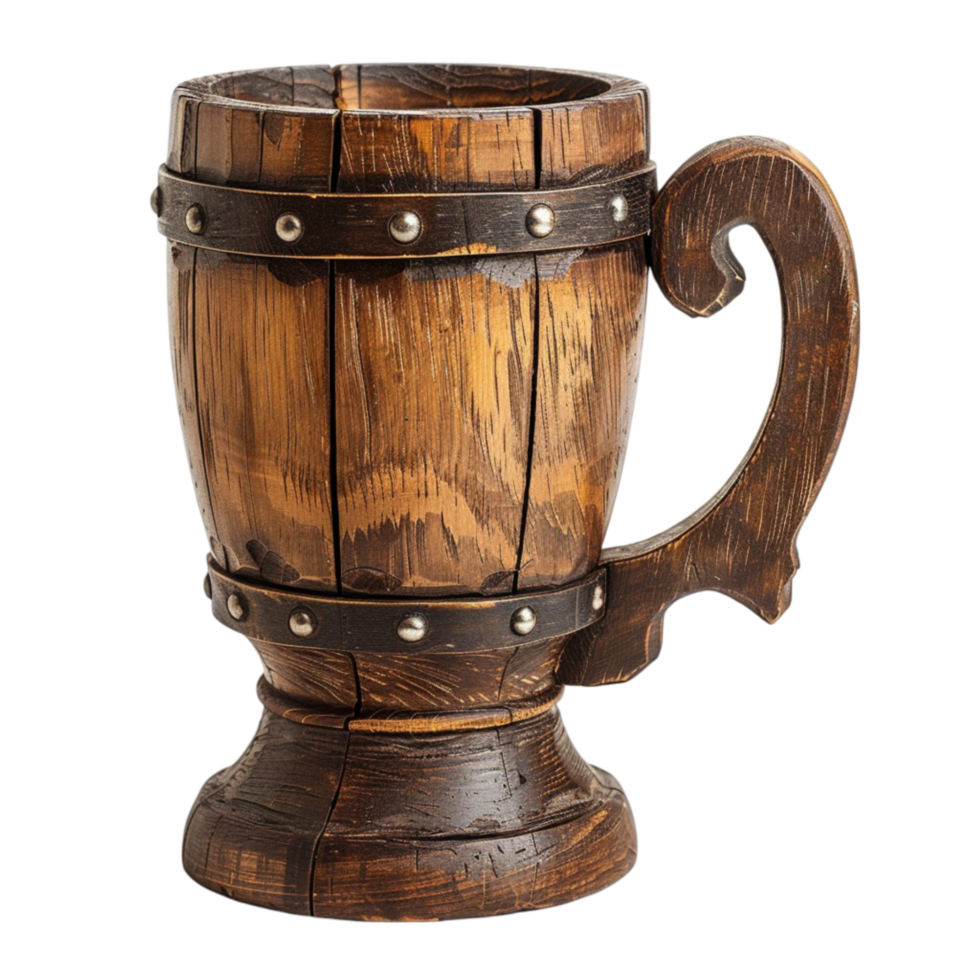 a wooden beer mug 48783229 PNG a wooden beer mug 48783229 PNG