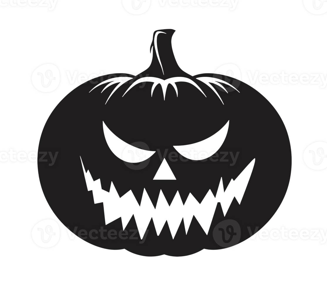 Halloween Pumpkin Silhouette Cut Out 48783985 PNG