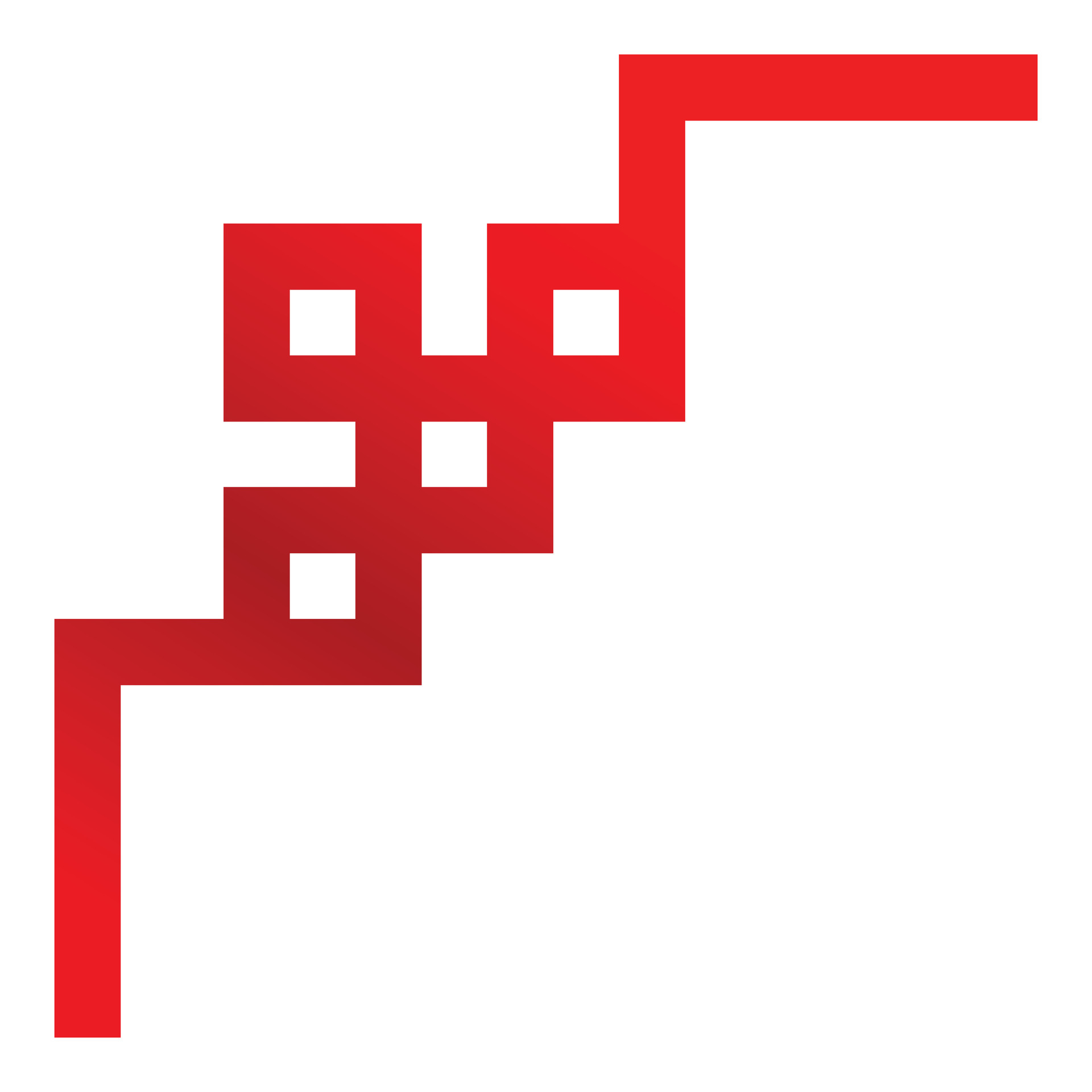 Red Abstract Geometric Shape Forming A Border On White Background 48796244 Vector Art At Vecteezy