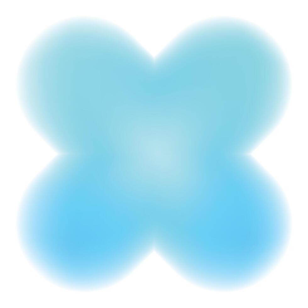 Abstract Blue Gradient Background Blending Together Creating Smooth