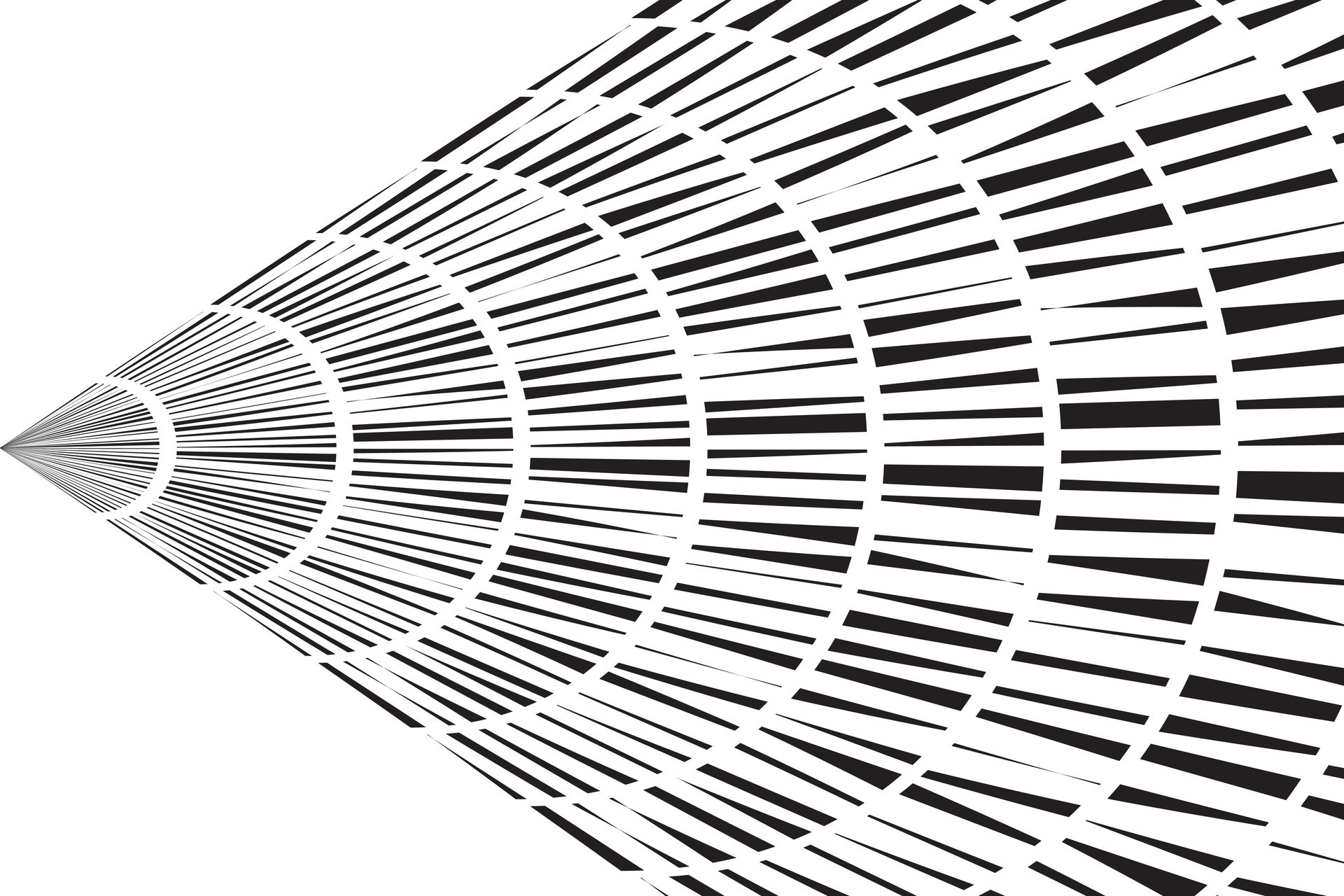 Simple Abstract Black Color Creative Geometric Monocrome Line Pattern
