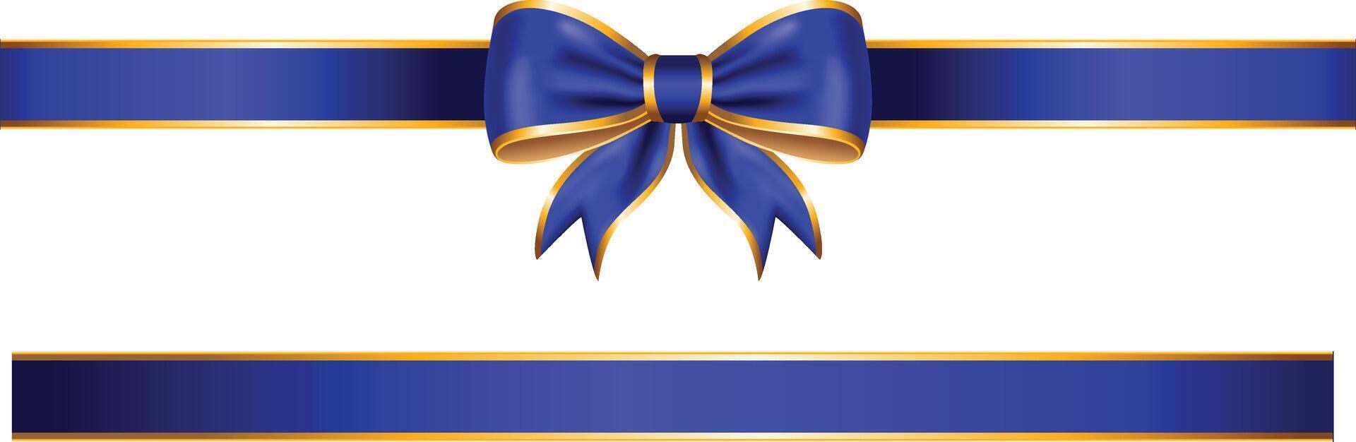 Blue Gold Ribbon Vector Art, Icons, and Graphics for Free Download