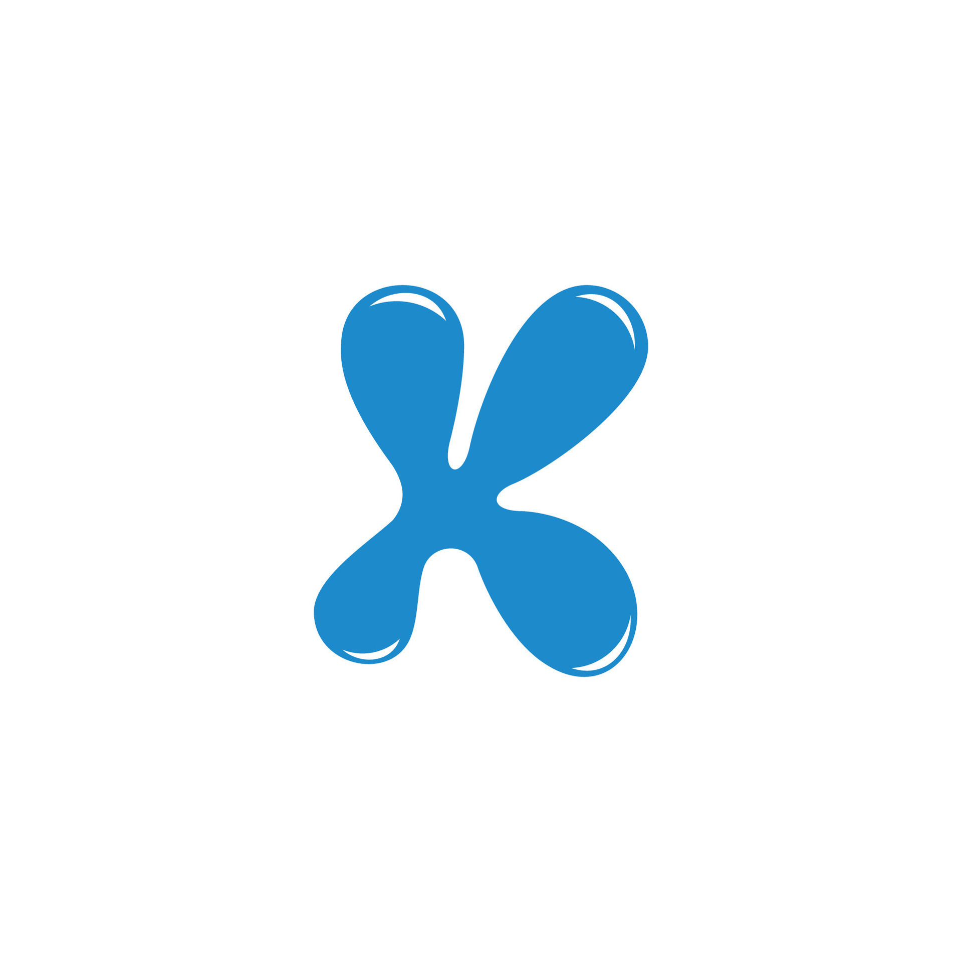 letter kx simple water doodle simple logo 48836186 Vector Art at Vecteezy