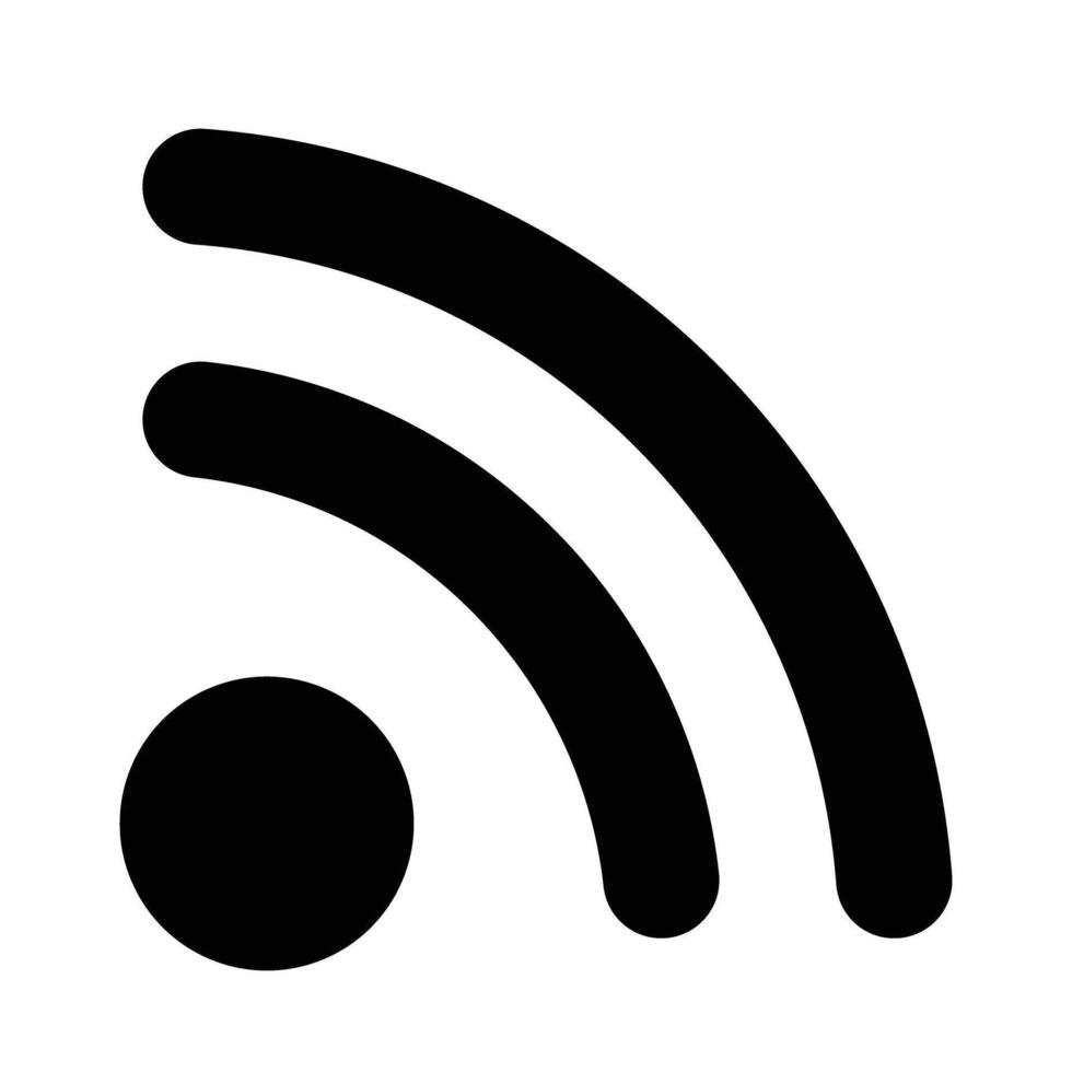 Wi Fi Signal Icon In Black 48839221 Vector Art At Vecteezy